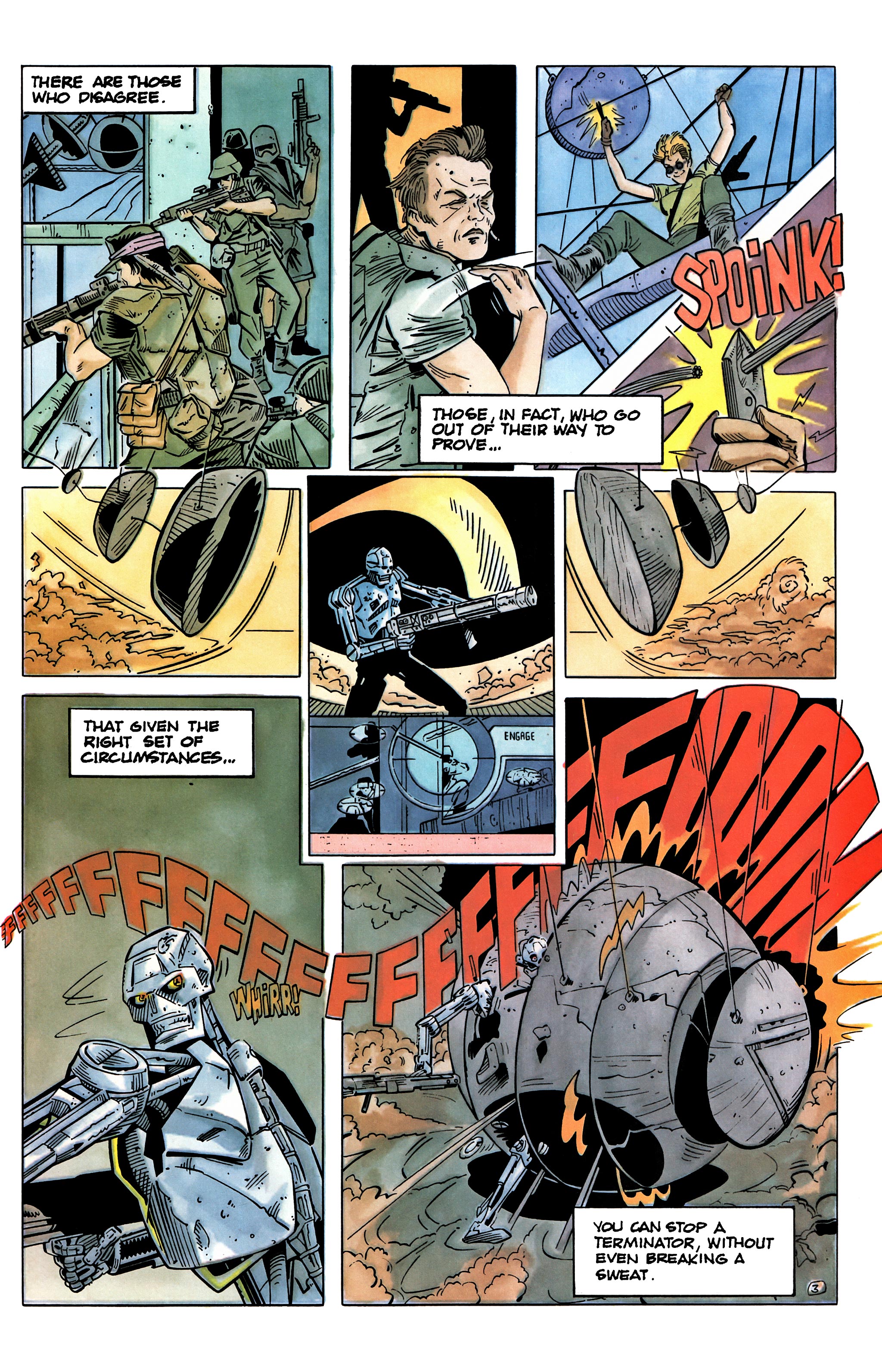 Read online The Terminator (1988) comic - Issue #1