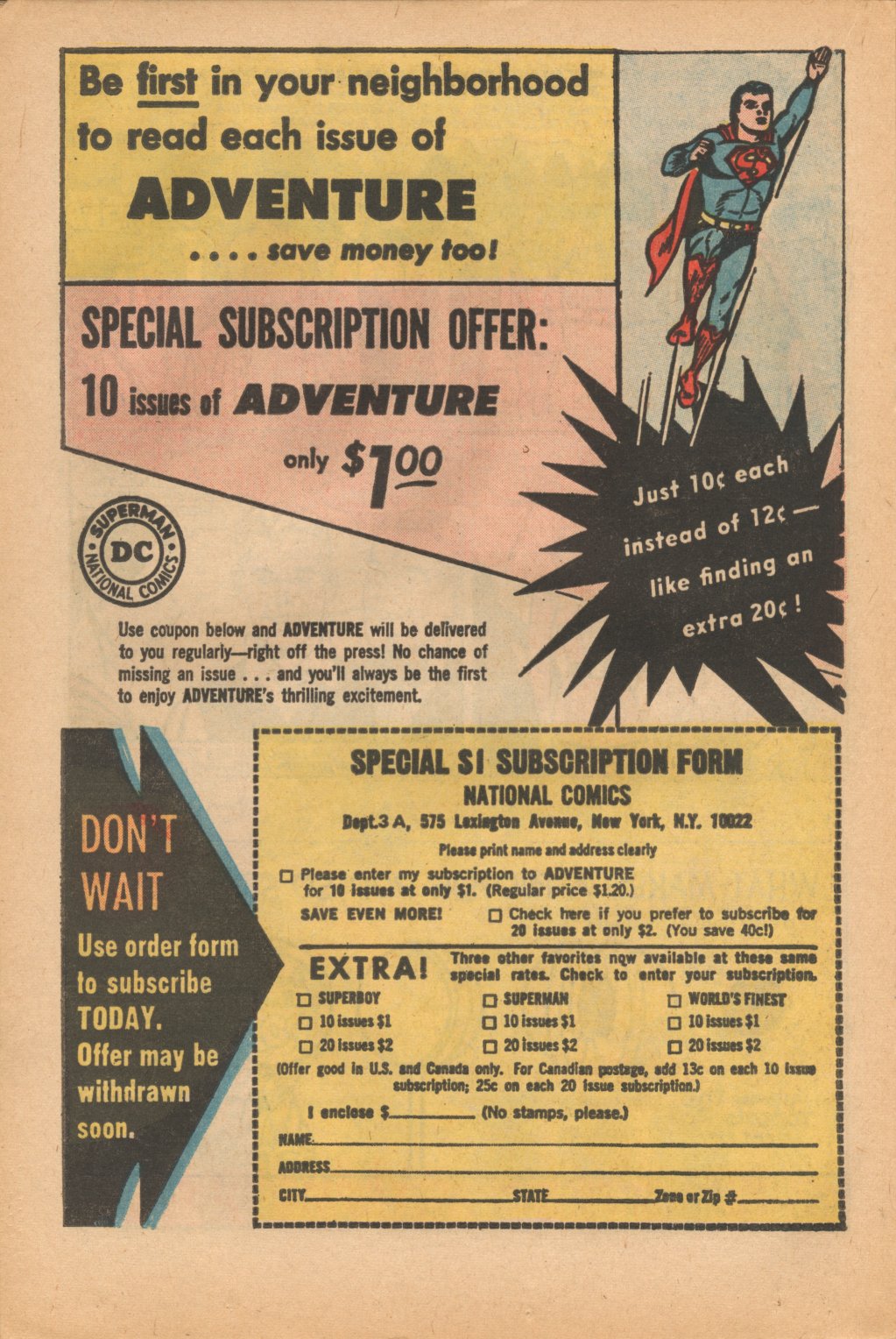 Read online Adventure Comics (1938) comic - Issue #323