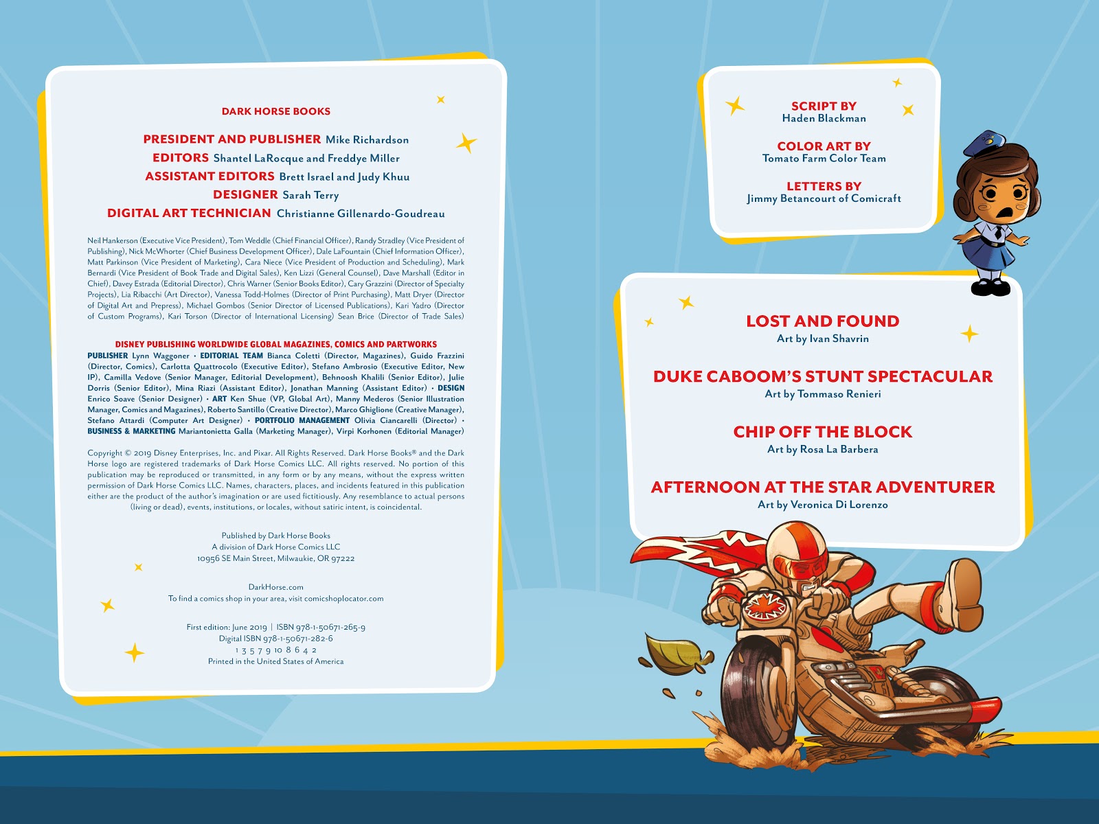 Read online Disney•PIXAR Toy Story 4 comic - Issue # Full