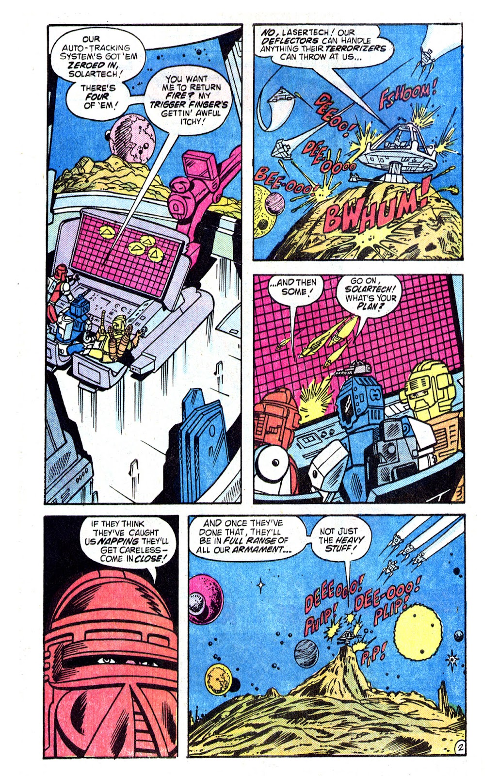 Read online ManTech Robot Warriors comic - Issue #1