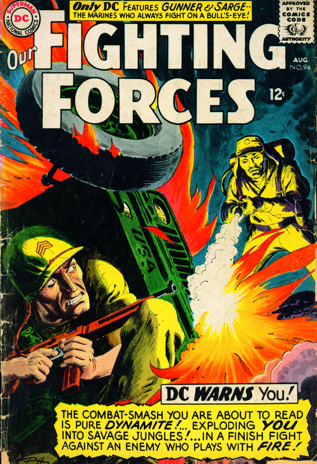 Read online Our Fighting Forces comic - Issue #94