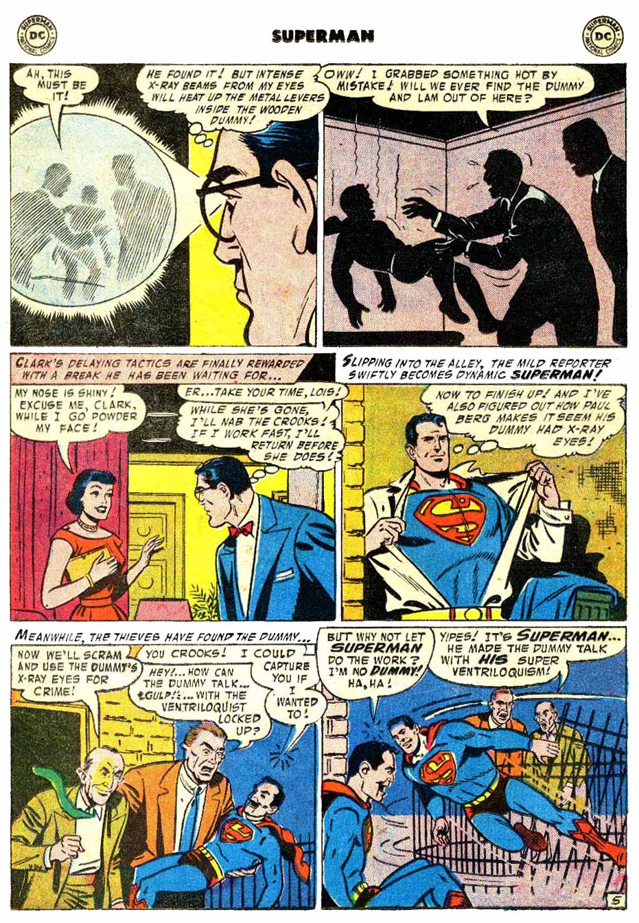 Read online Superman (1939) comic - Issue #109