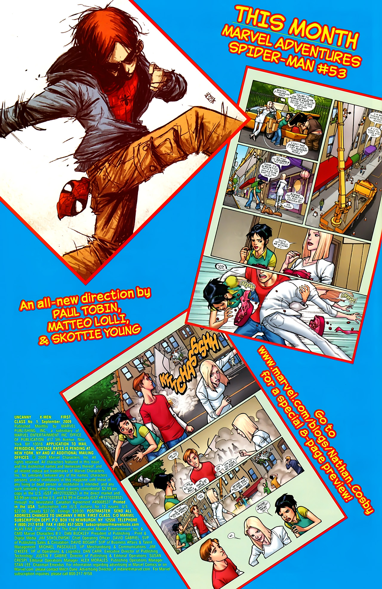 Read online Uncanny X-Men: First Class comic - Issue #1