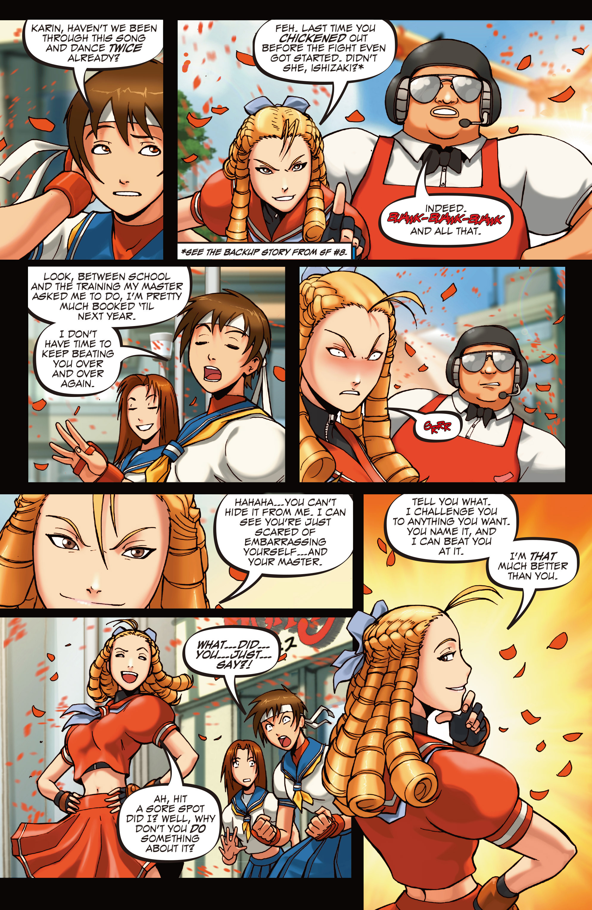 Read online Street Fighter Legends: Sakura comic - Issue #3