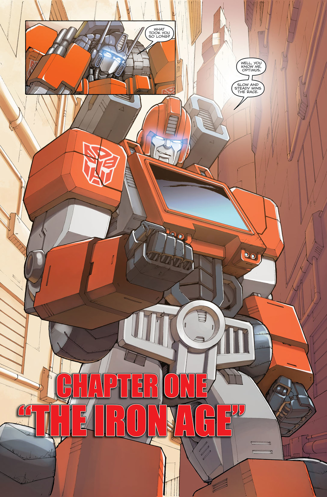 Read online The Transformers: Ironhide comic - Issue #1