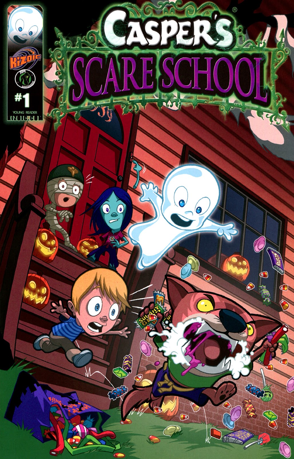 Read online Casper's Scare School comic - Issue #1