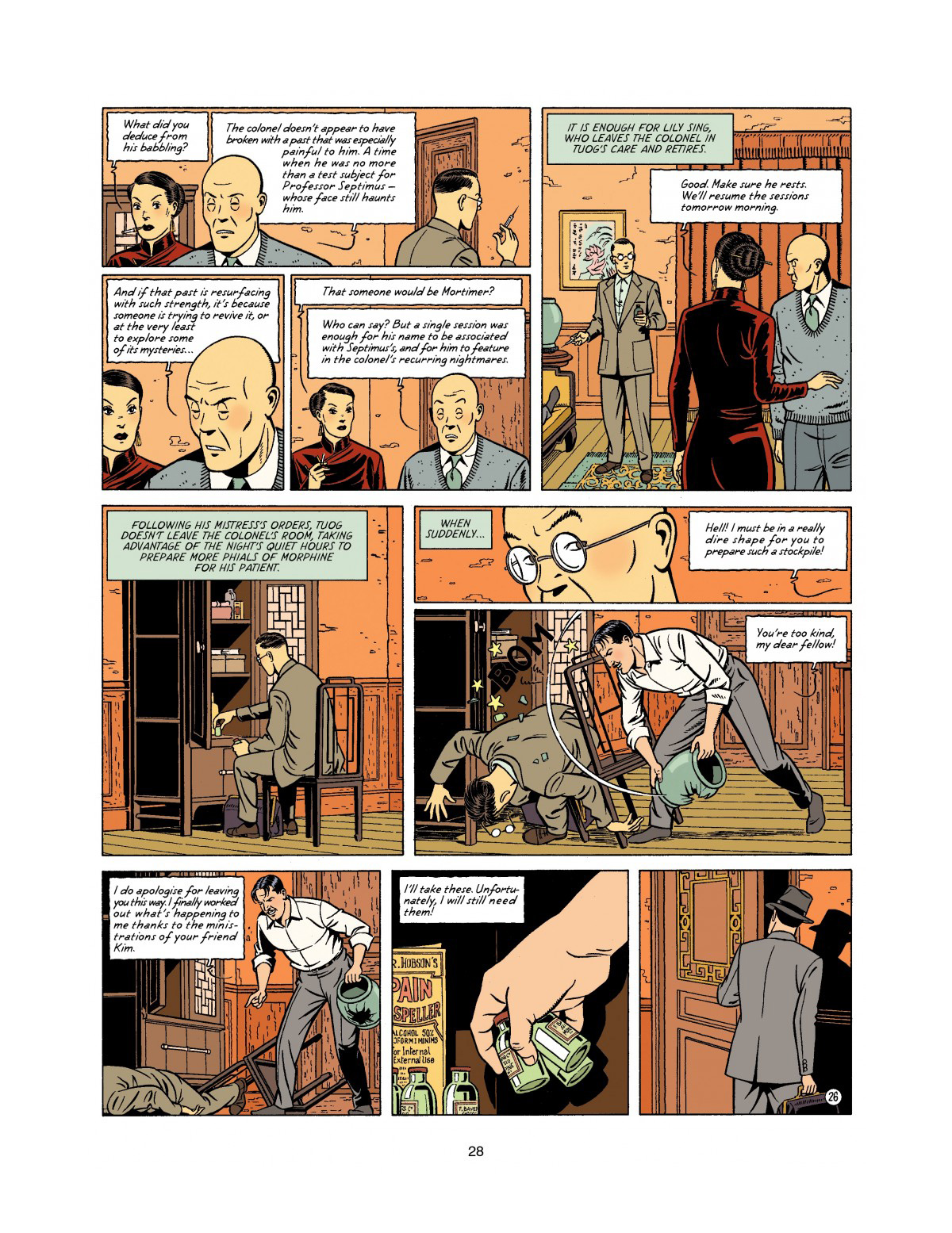 Read online Blake & Mortimer comic - Issue #20