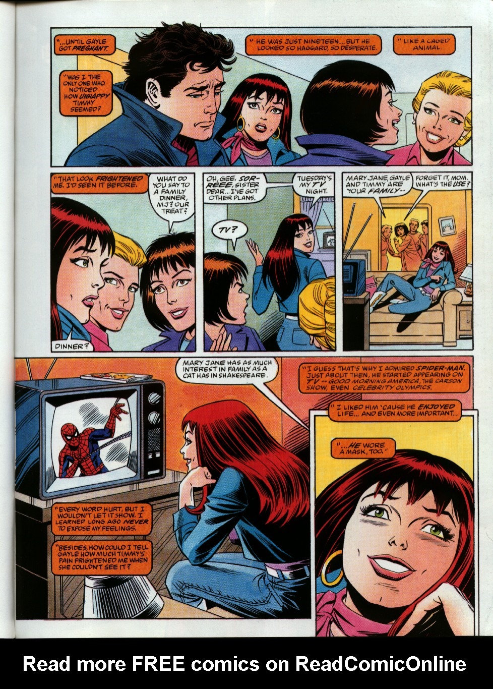 Read online Marvel Graphic Novel comic - Issue #46 - Spider-Man ...