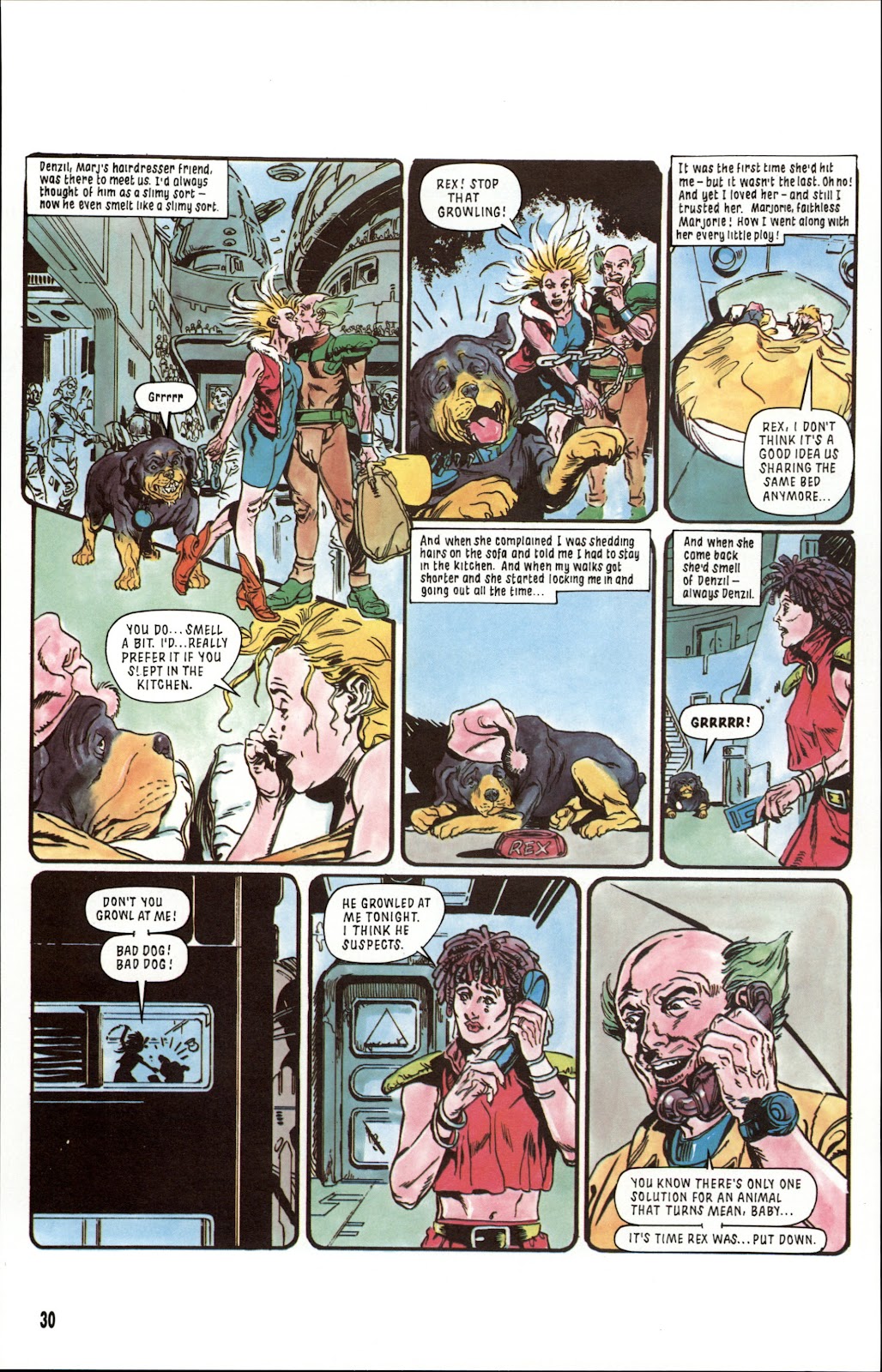 Read online Dredd Rules! comic - Issue #9