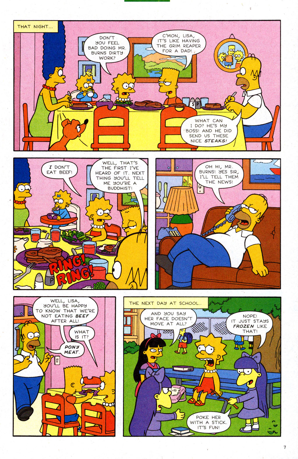Read Online Simpsons Comics Comic Issue 110
