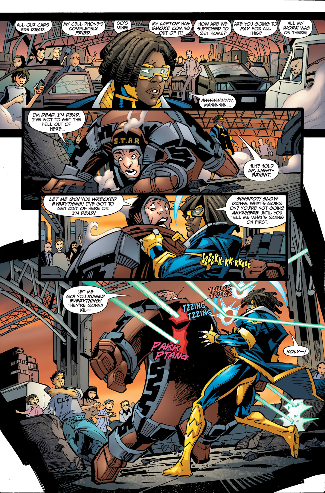 Read online Static Shock comic - Issue #1