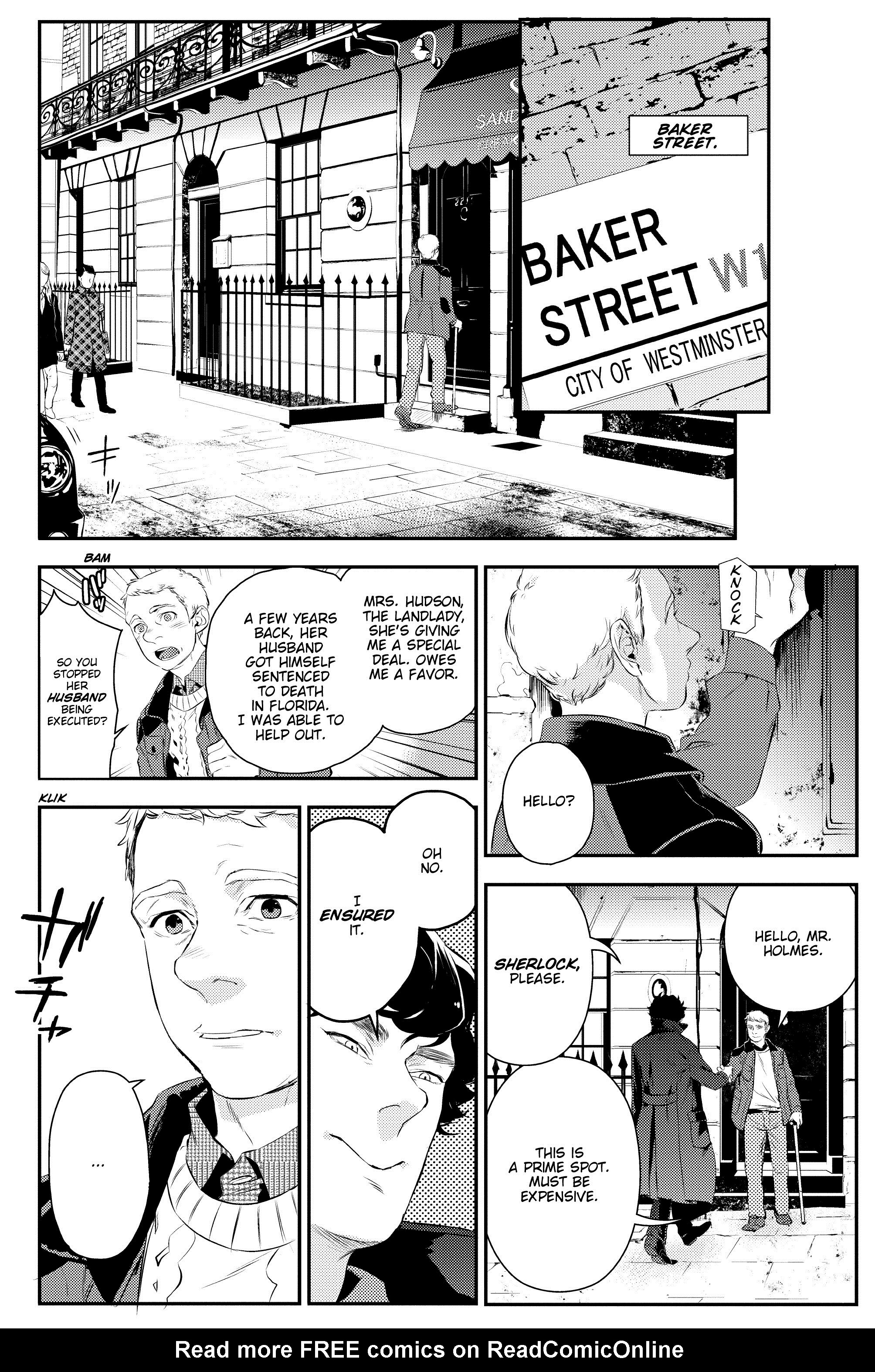 Read online Sherlock: A Study In Pink comic - Issue #1