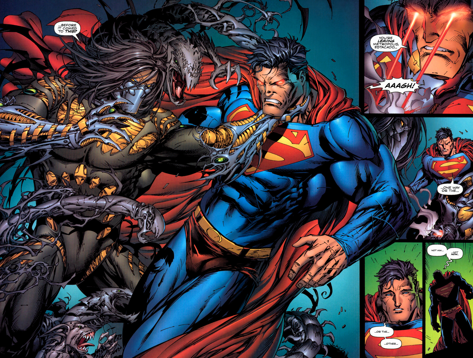 Read online The Darkness/Superman comic - Issue #1