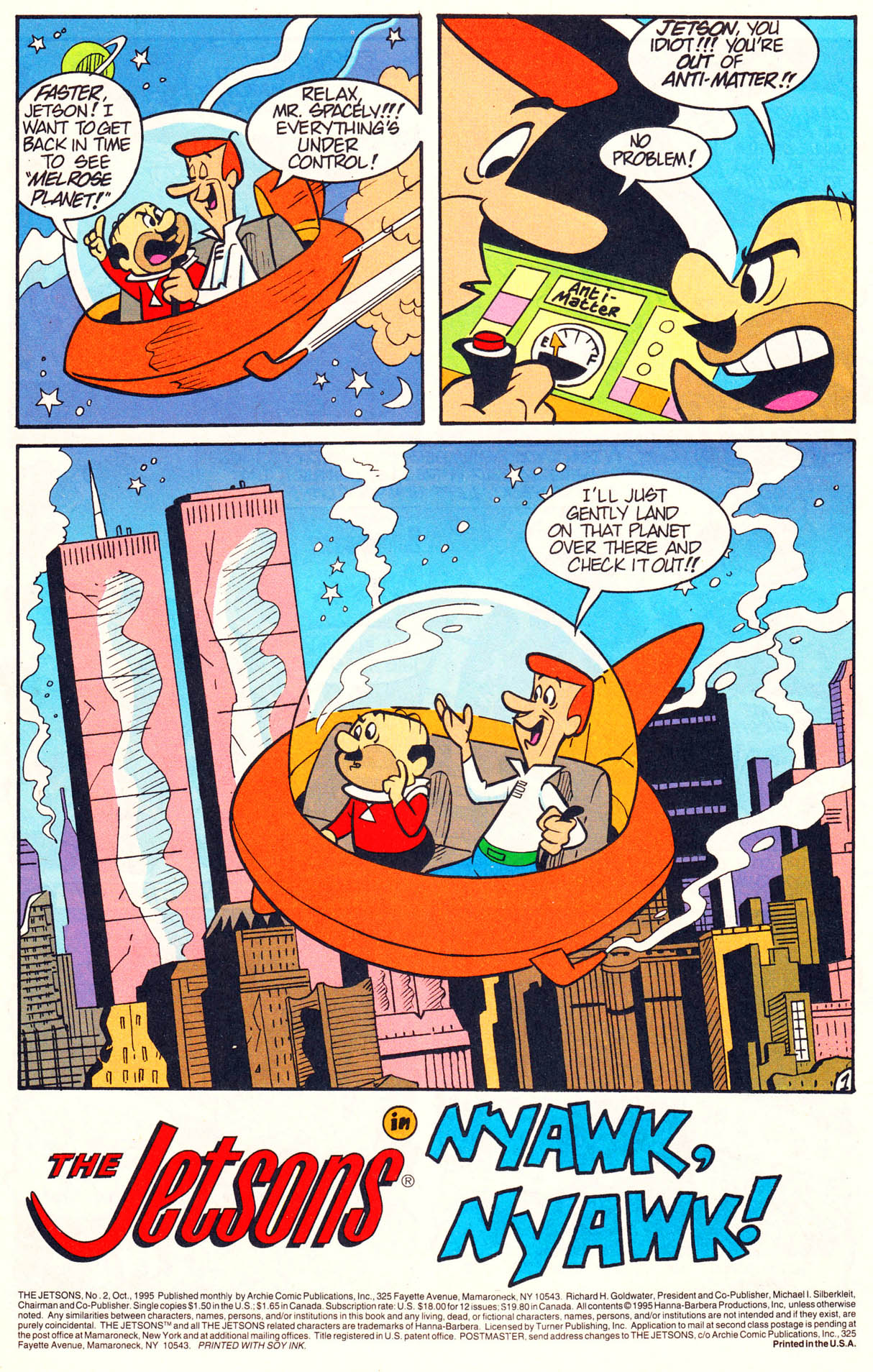 Read online The Jetsons comic - Issue #2