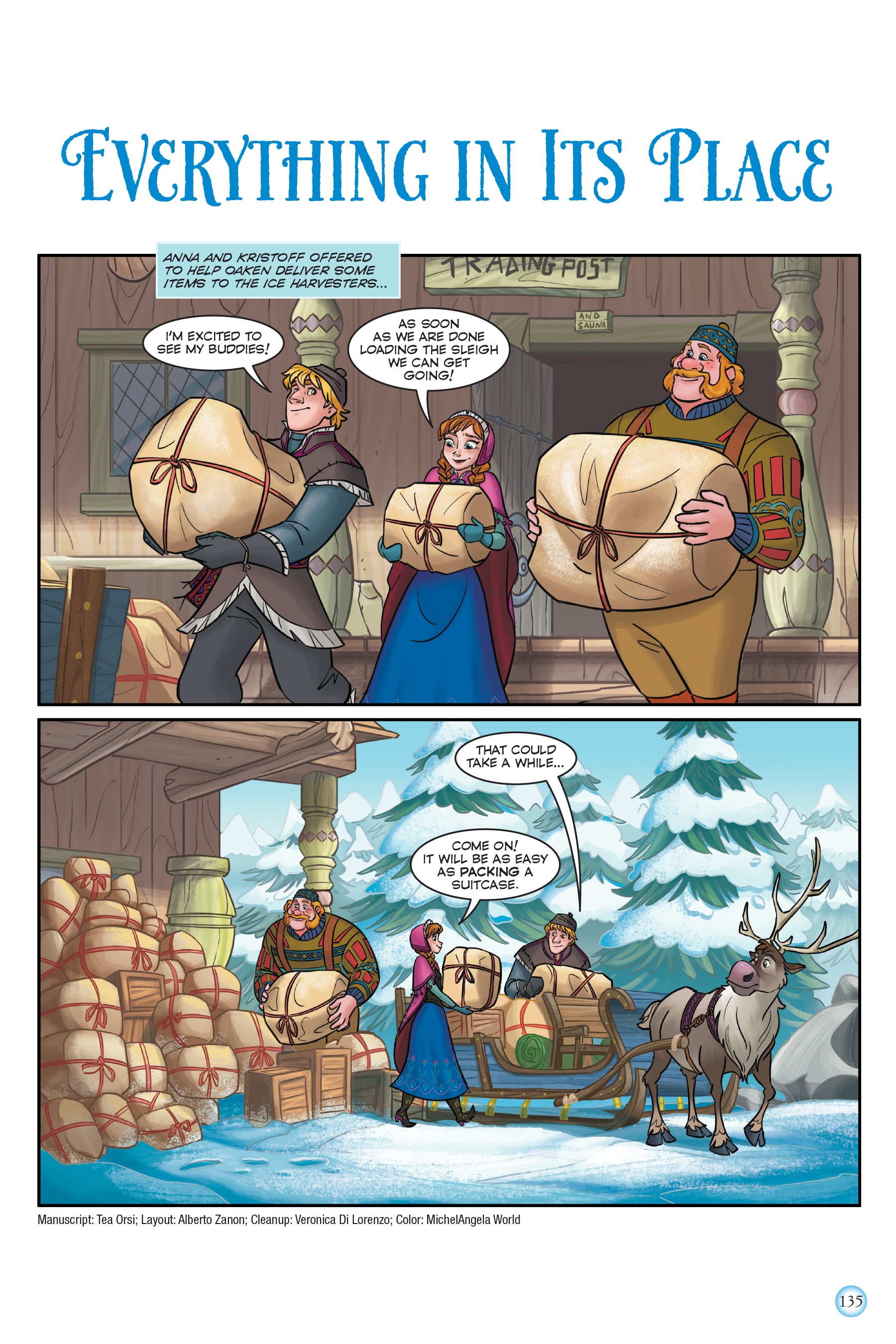 Frozen Adventures Flurries Of Fun Tpb Part 2 | Read Frozen Adventures ...