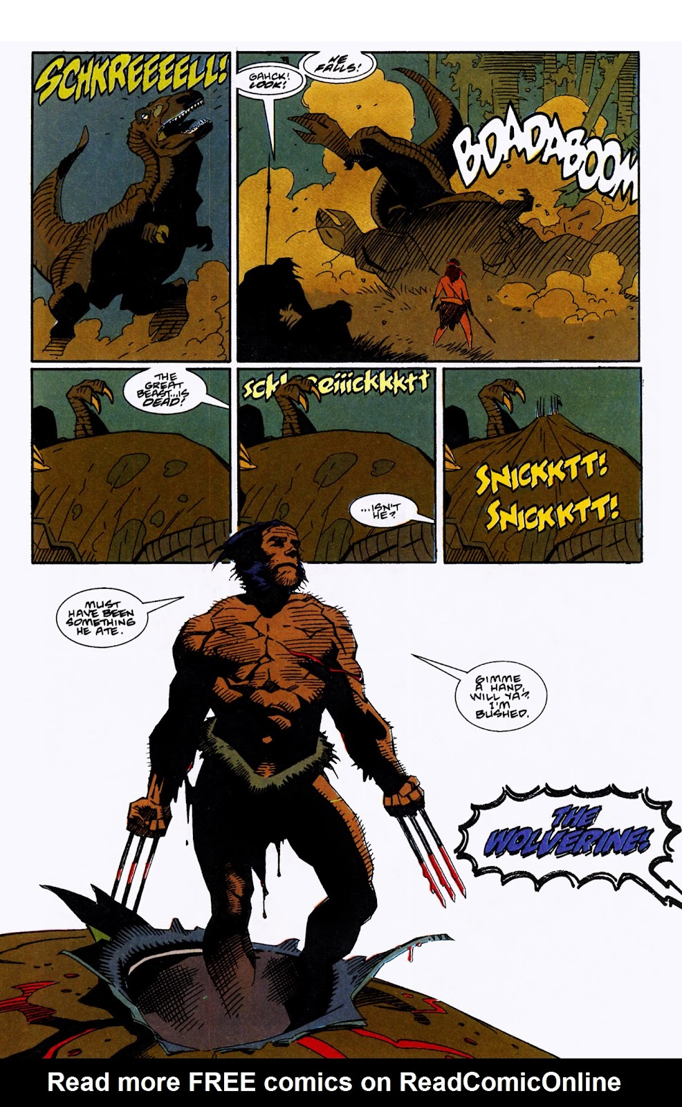 Read online Wolverine • The Jungle Adventure comic - Issue # Full