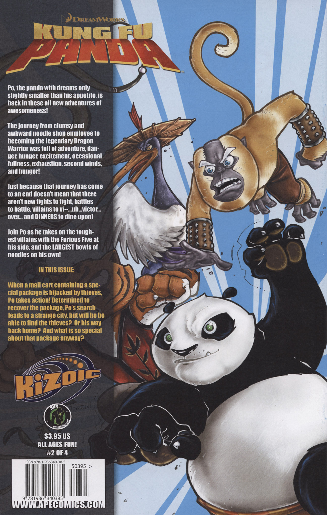 Read online Kung Fu Panda comic - Issue #2