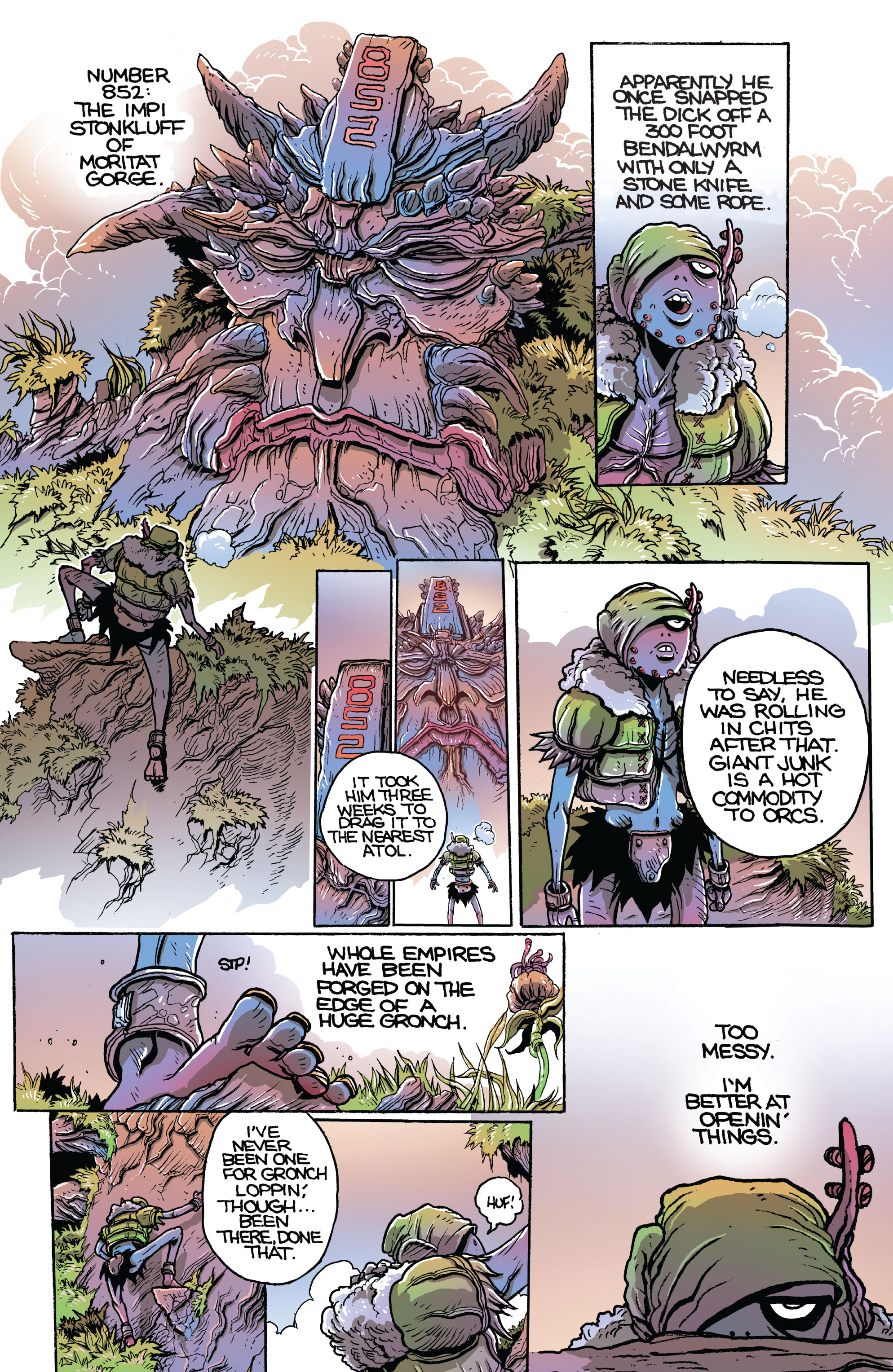 Read online Orc Stain comic - Issue #1