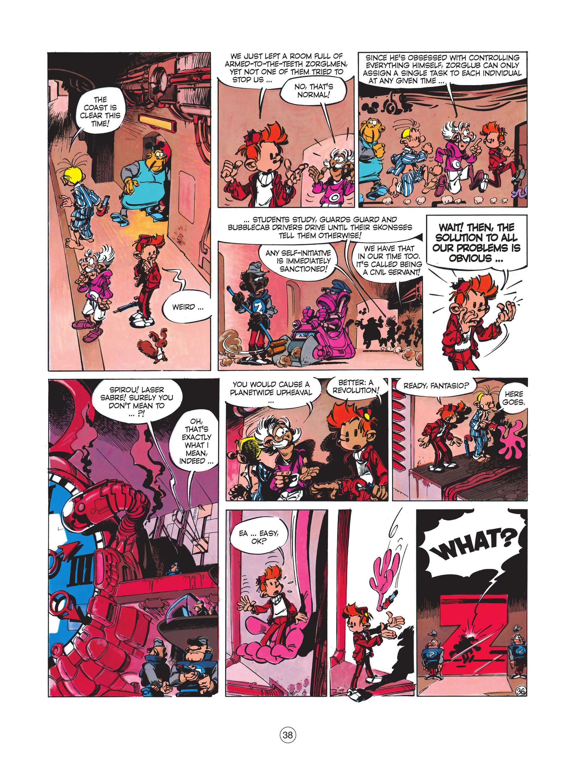 Read online Spirou & Fantasio (2009) comic - Issue #16