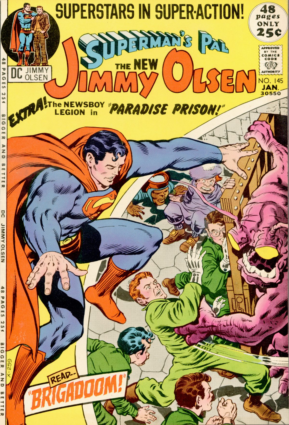 Read online Superman's Pal Jimmy Olsen comic - Issue #145