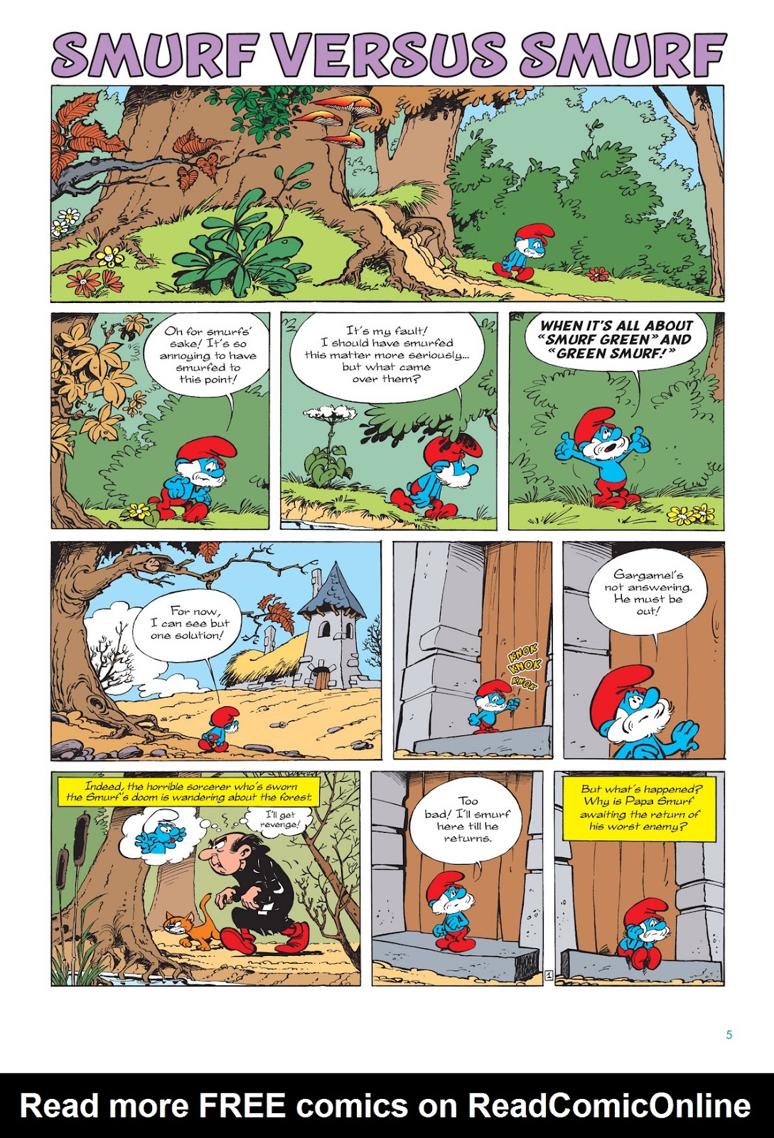 Read online The Smurfs comic - Issue #12