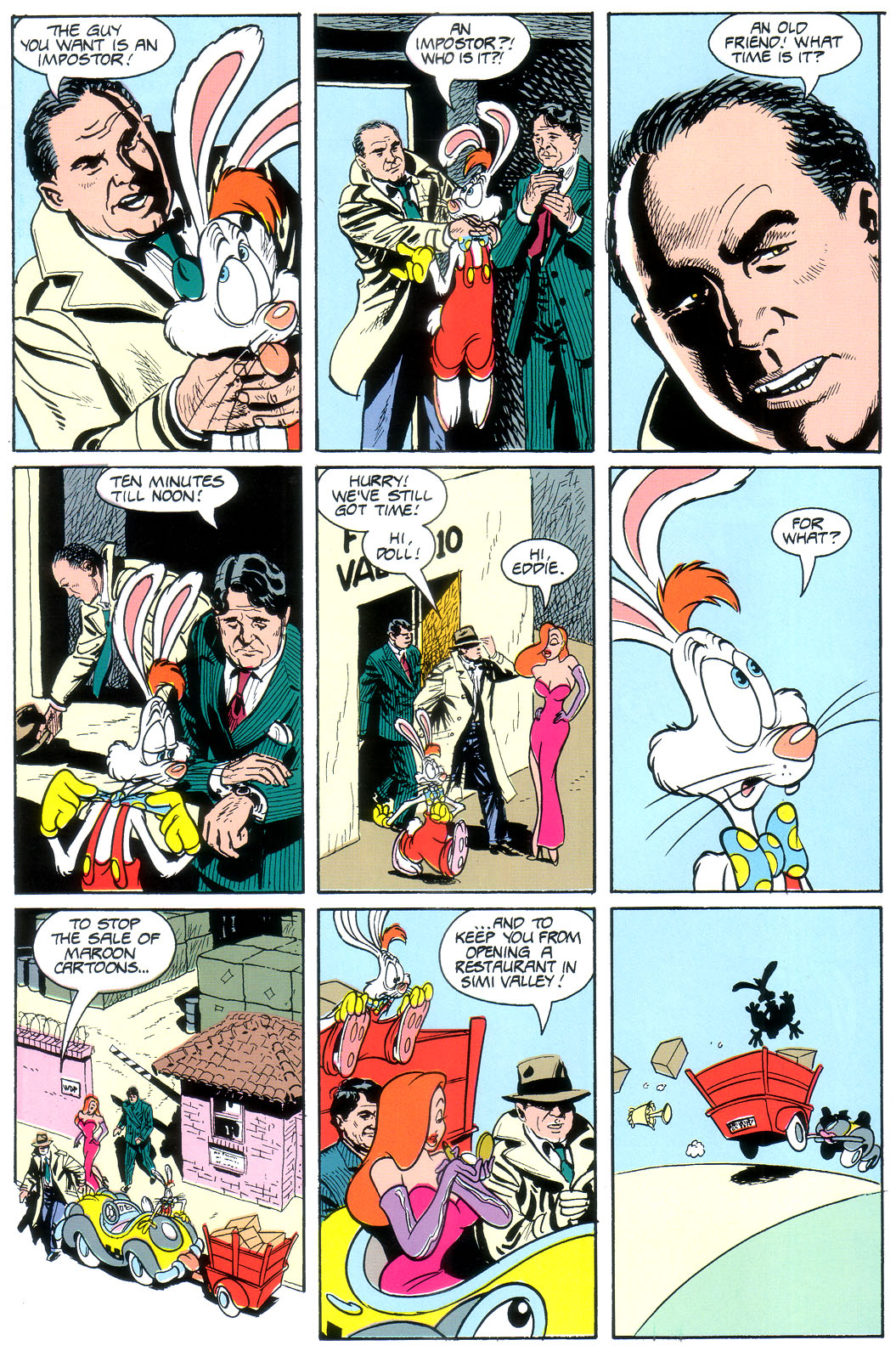 Read online Marvel Graphic Novel comic - Issue #54 - Roger Rabbit The ...