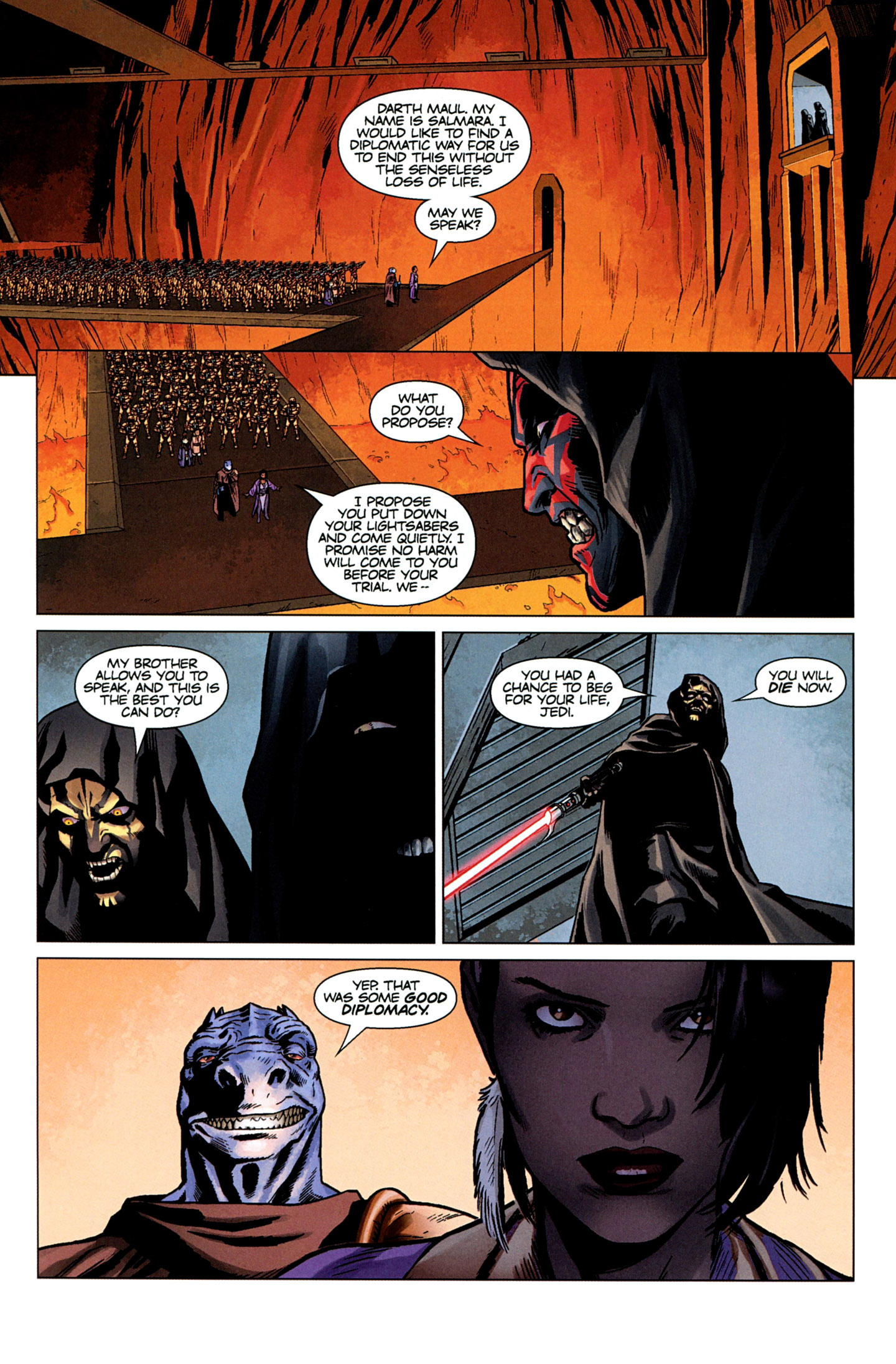 Read online Star Wars: Darth Maul - Death Sentence comic - Issue #2