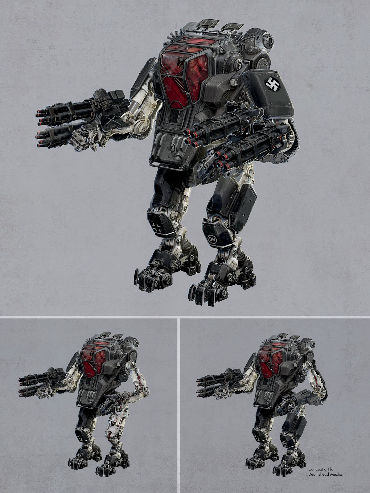 Read online The Art of Wolfenstein: The New Order comic - Issue # TPB ...