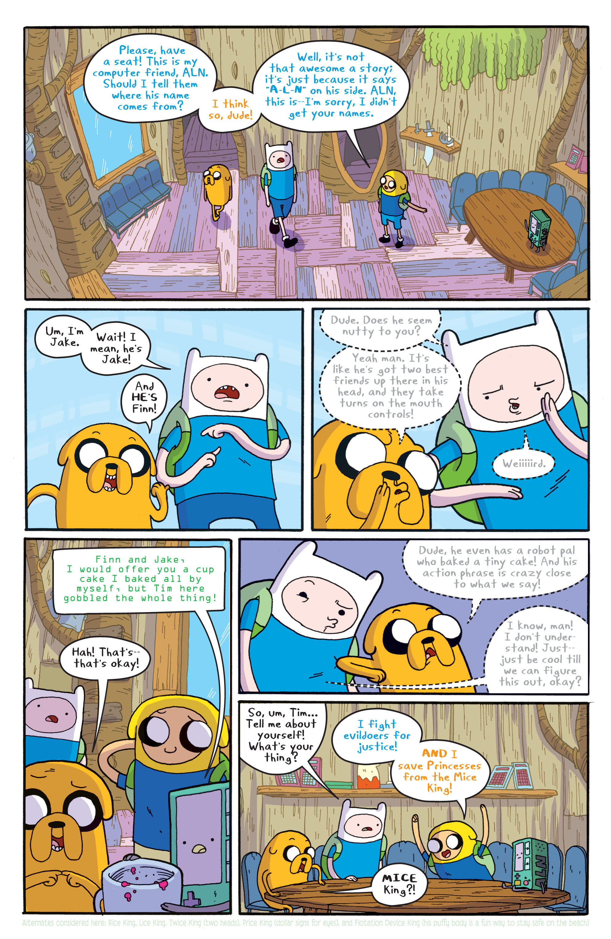 Read online Adventure Time comic - Issue #5