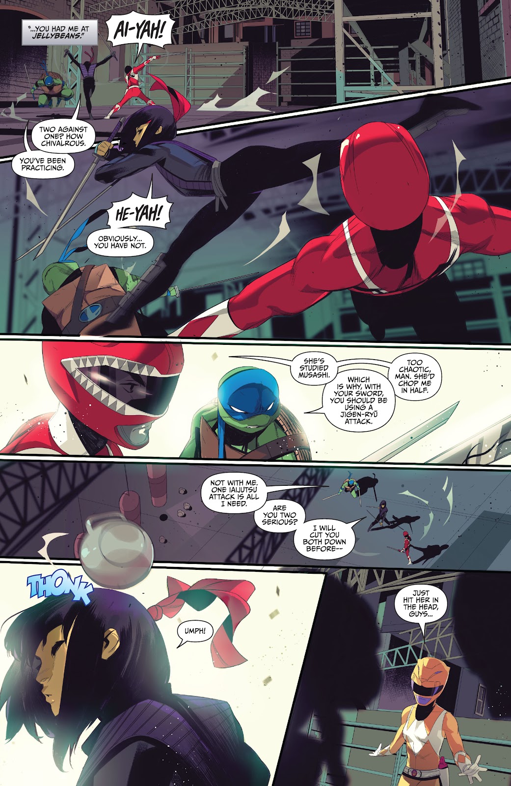 Read online Mighty Morphin Power Rangers: Teenage Mutant Ninja Turtles ...
