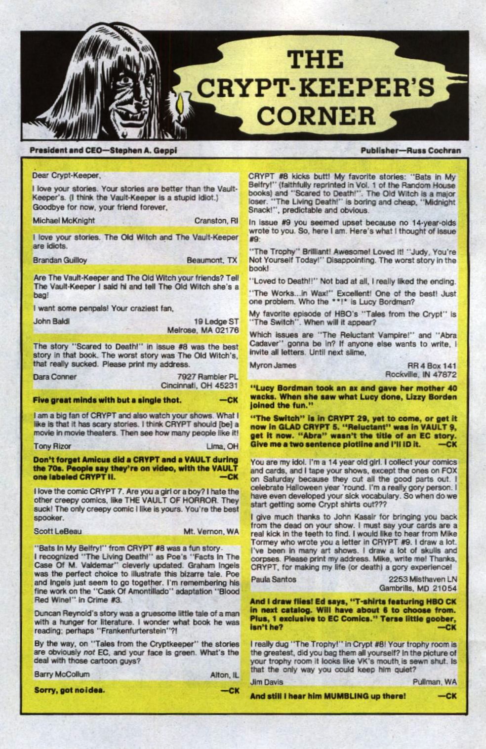 Read online Tales From The Crypt (1950) comic - Issue #26