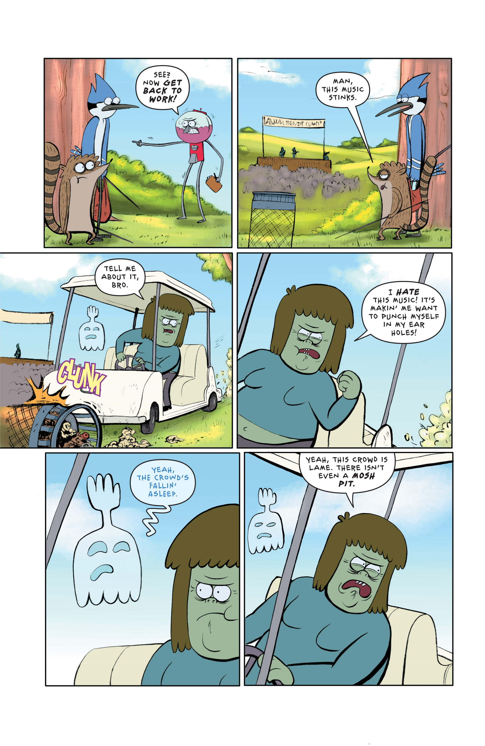 Read online Regular Show comic - Issue #1