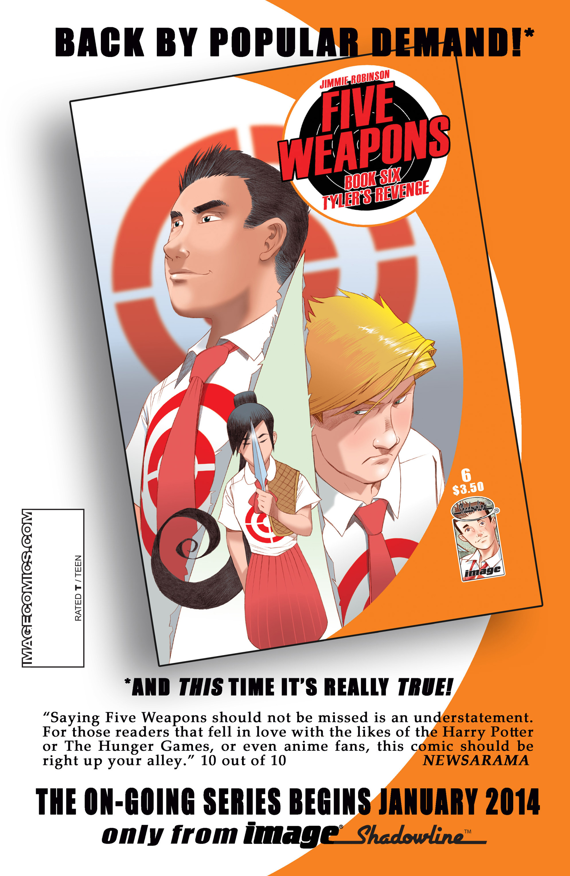 Read online Five Weapons comic - Issue #5