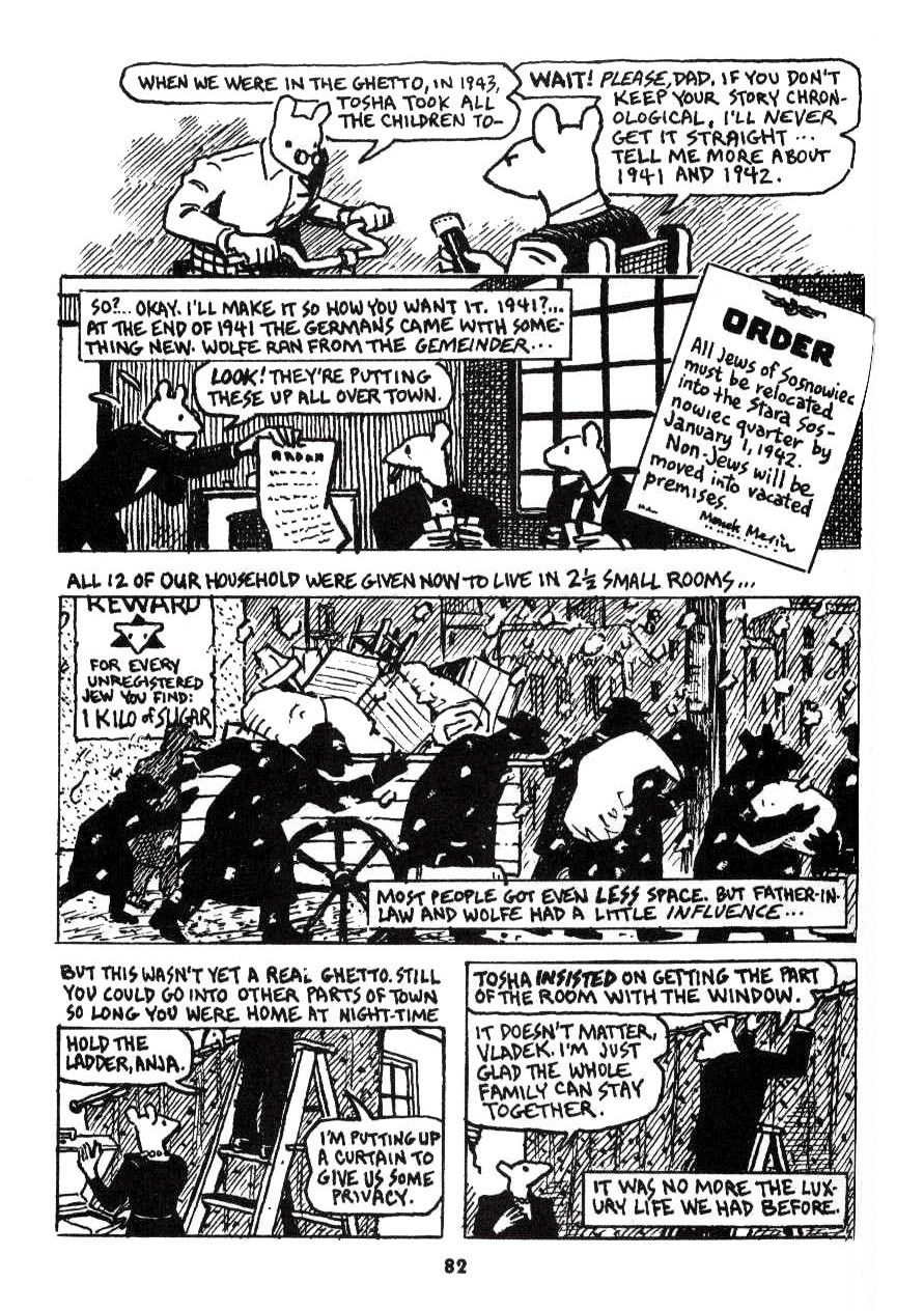 Read online Maus: A Survivor's Tale comic - Issue # TPB 1
