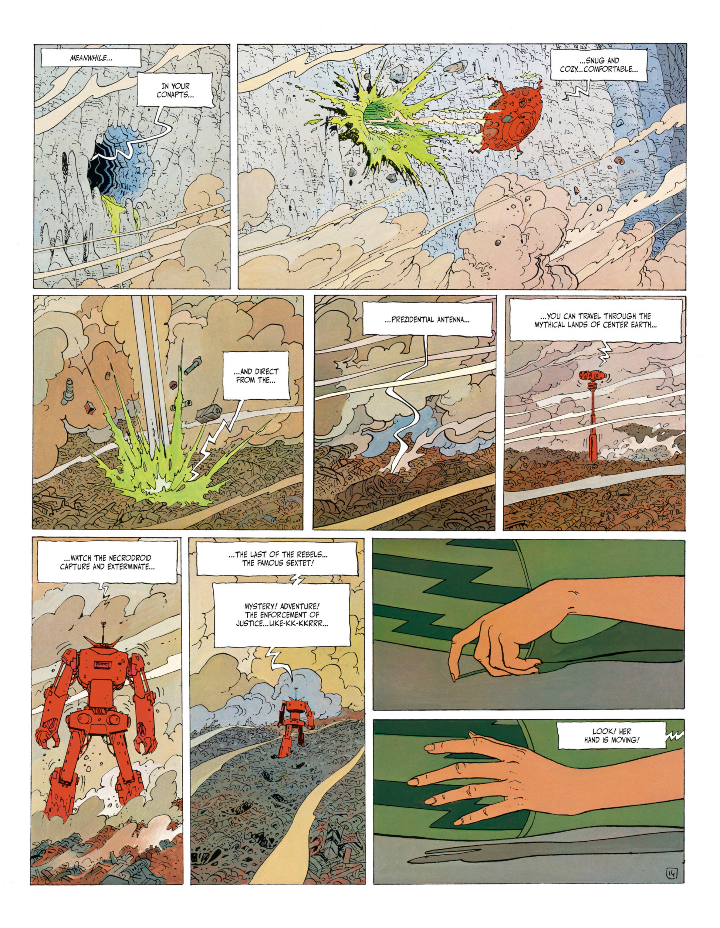 Read online The Incal comic - Issue # TPB 3