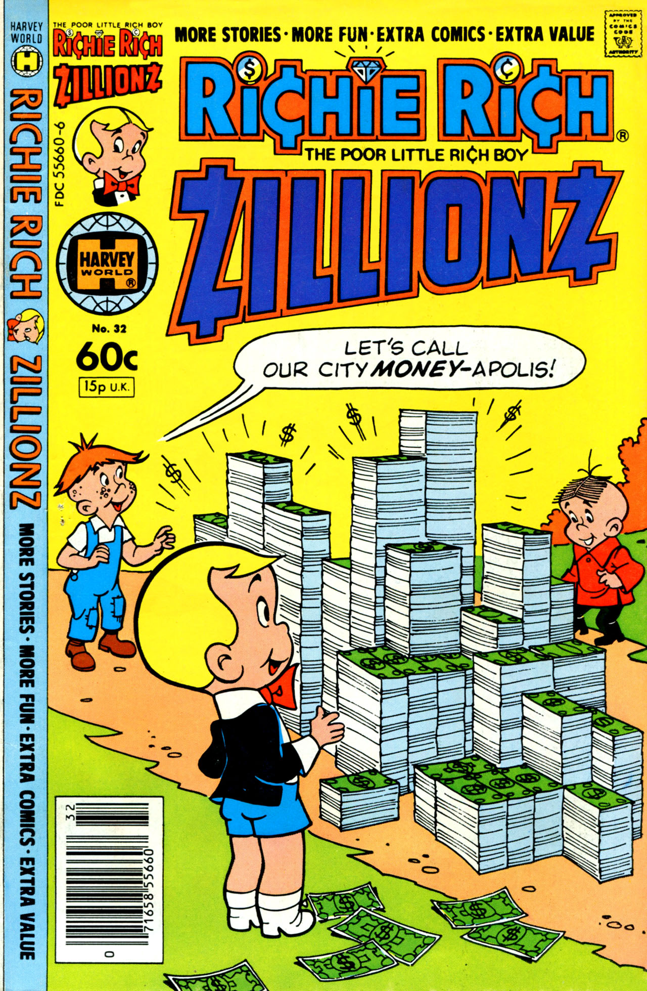 Read online Richie Rich Zillionz comic - Issue #32