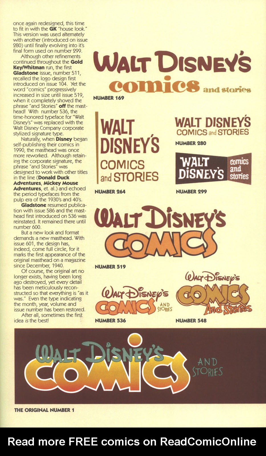 Walt Disney S Comics And Stories Issue 601 | Read Walt Disney S Comics ...