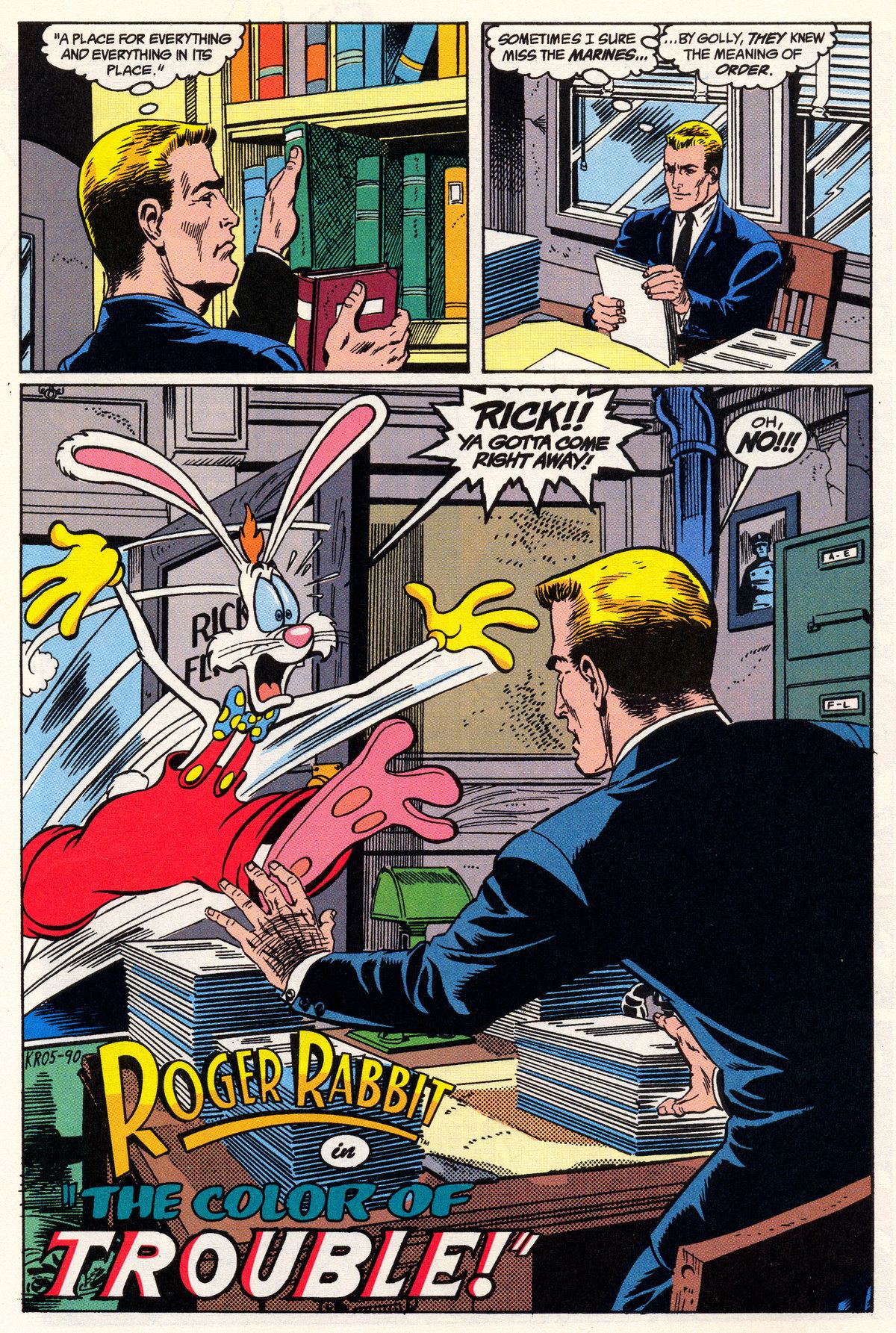 Read online Roger Rabbit comic - Issue #2