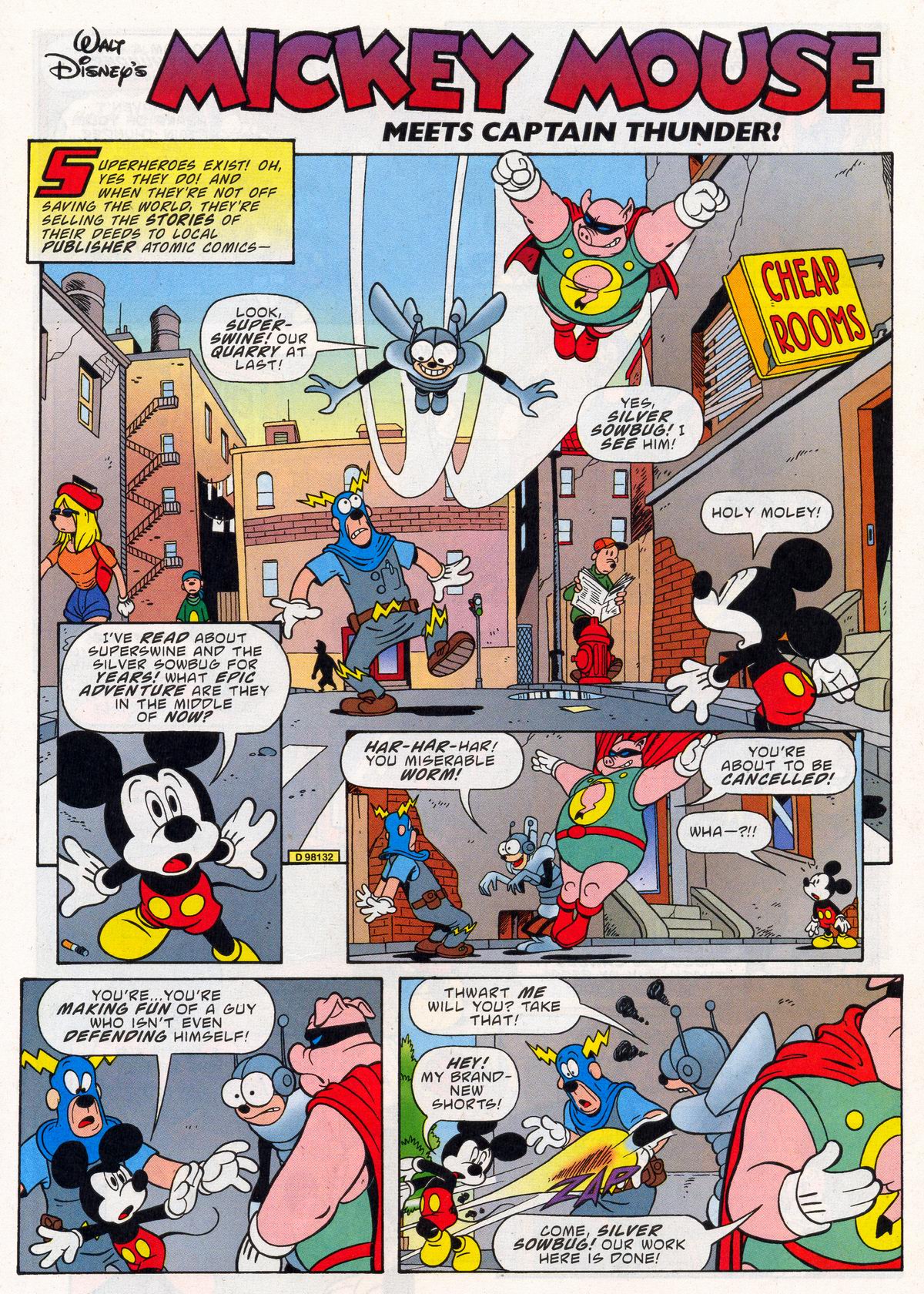 Read online Walt Disney's Mickey Mouse comic - Issue #265