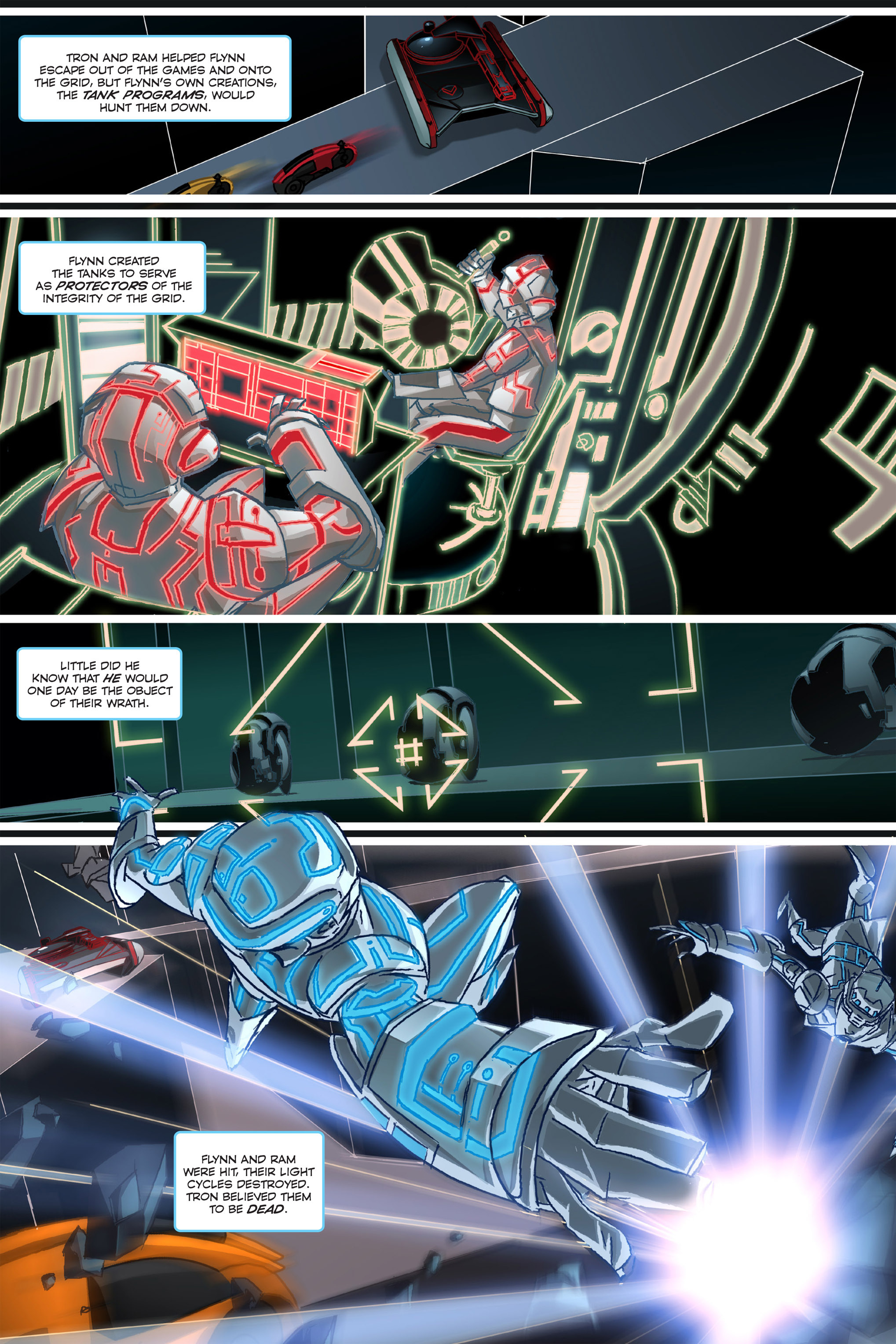 Read online TRON: Betrayal comic - Issue # TPB