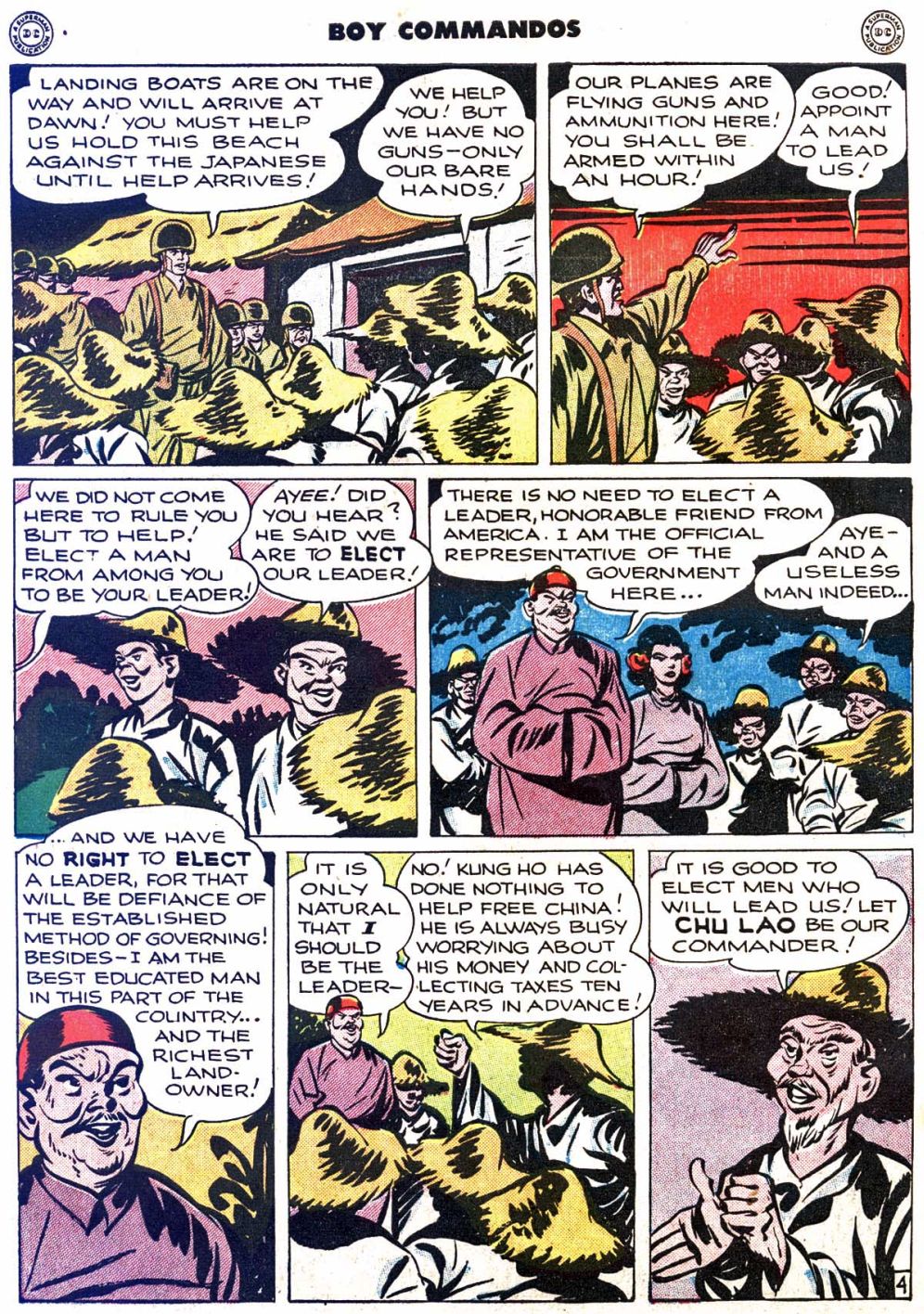 Read online Boy Commandos comic - Issue #12