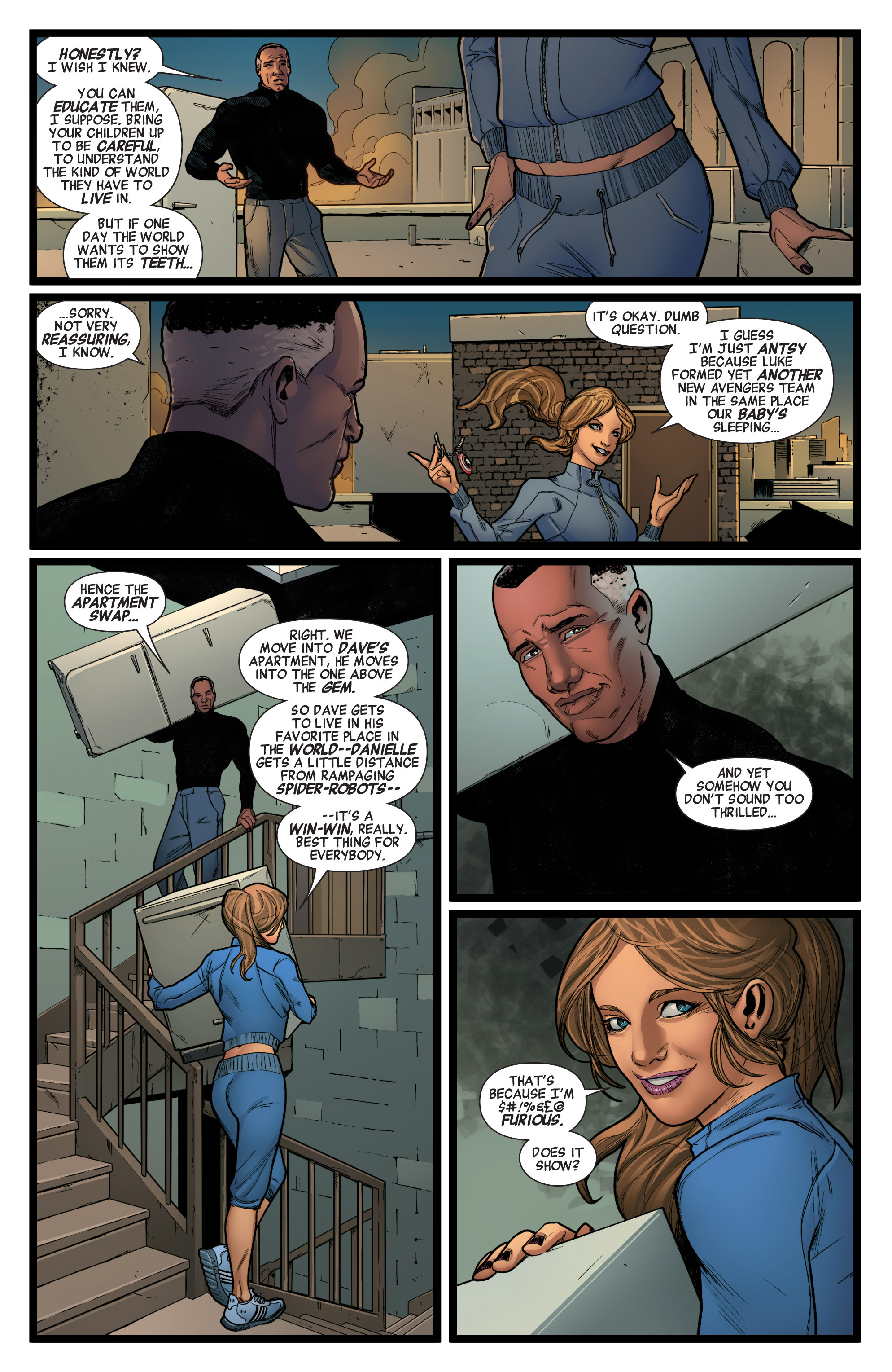 Read online Mighty Avengers comic - Issue #6