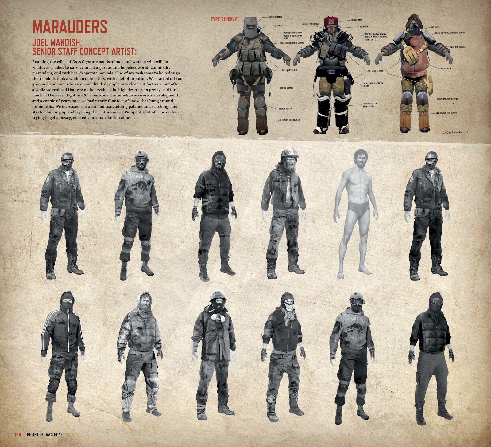 Read online The Art of Days Gone comic - Issue # TPB (Part 2)