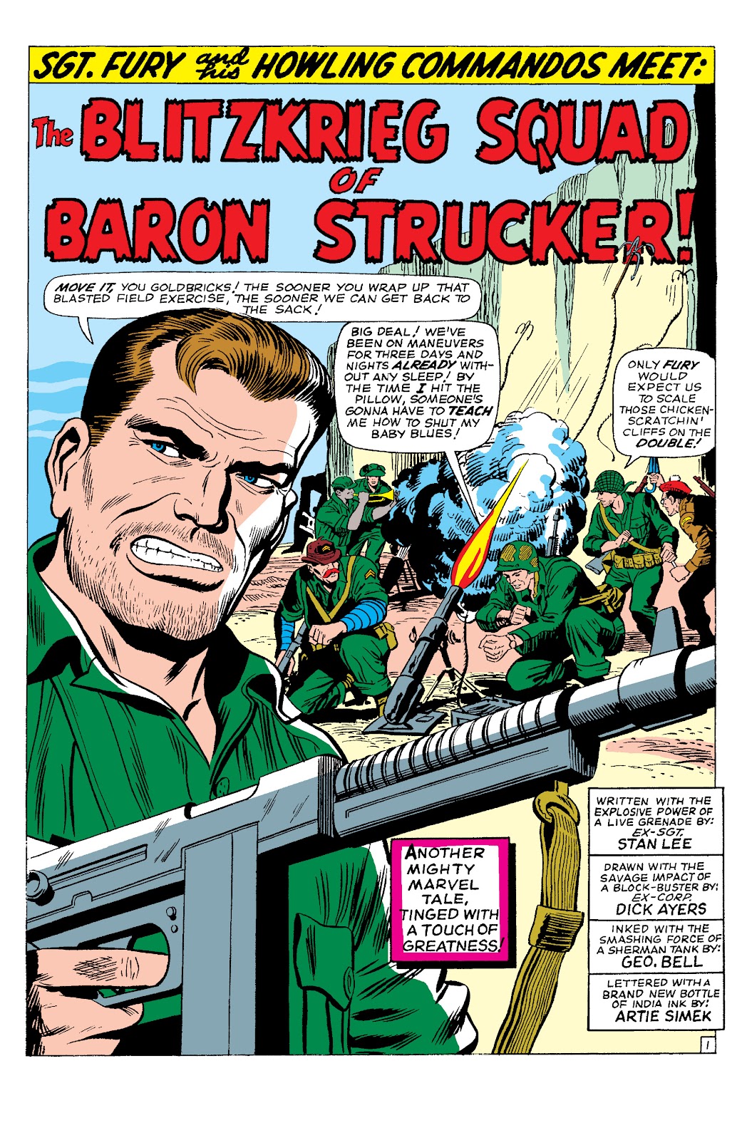 Read online Sgt. Fury Epic Collection: The Howling Commandos comic ...