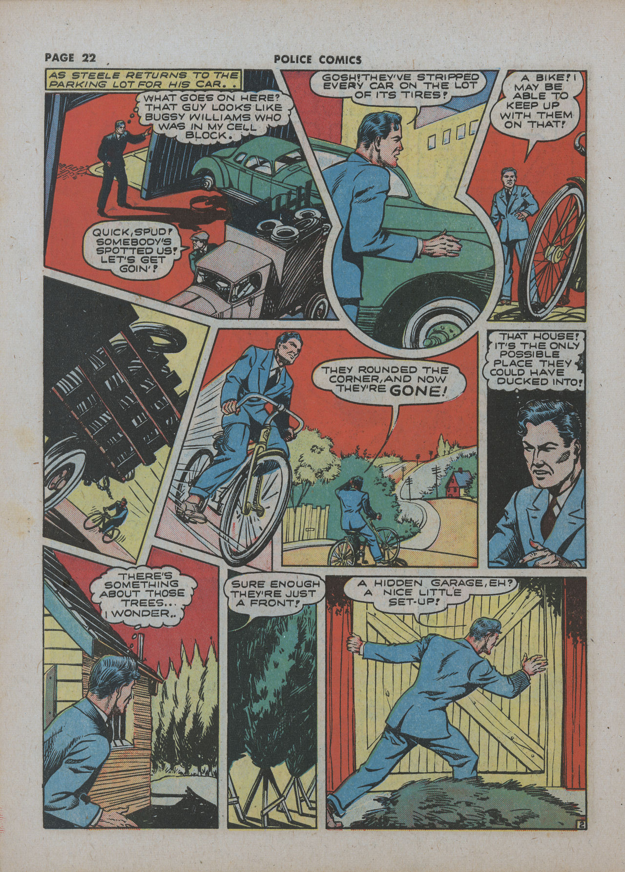 Read online Police Comics comic - Issue #11