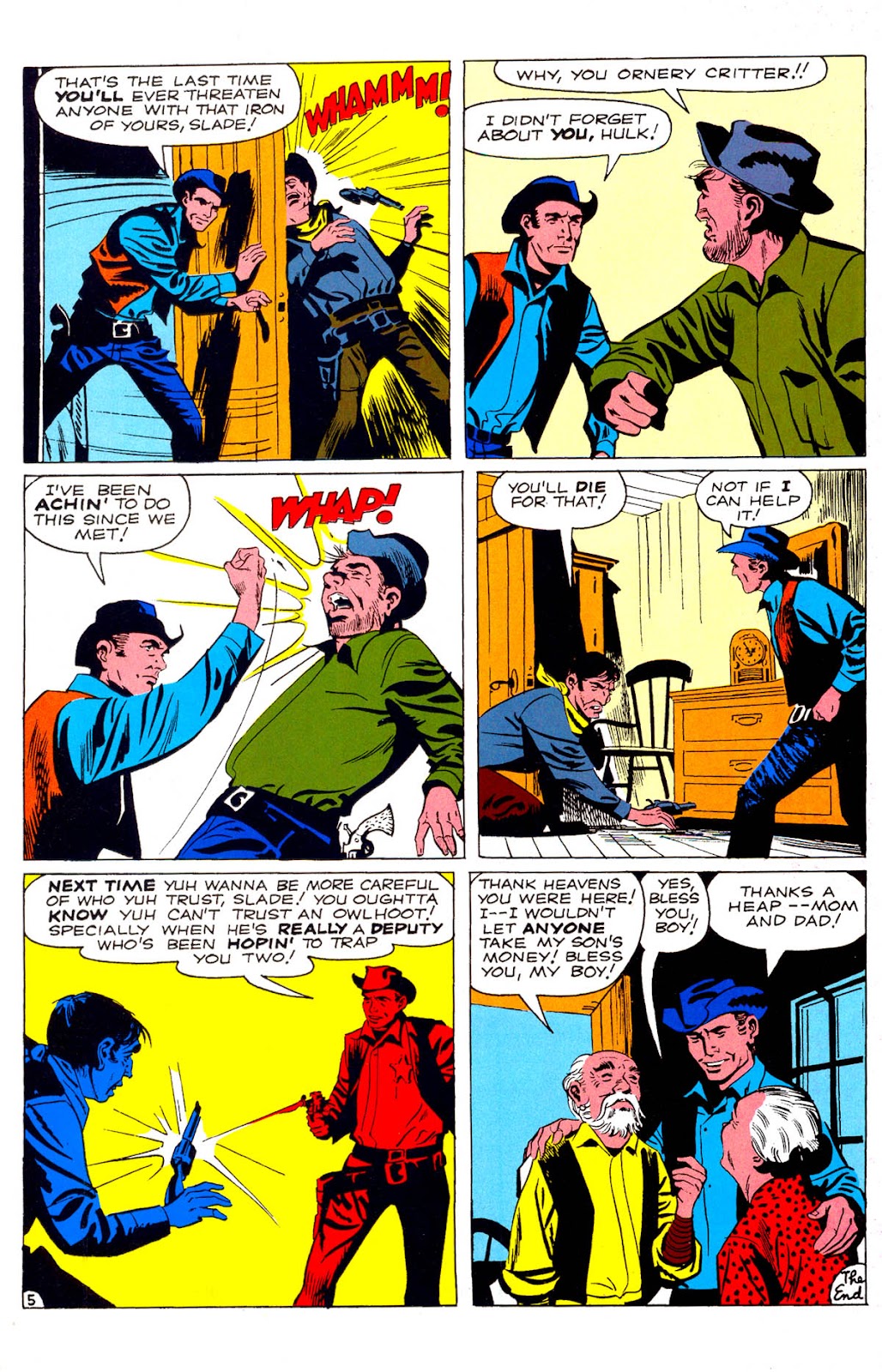 Read online Marvel Westerns: Outlaw Files comic - Issue #Marvel ...