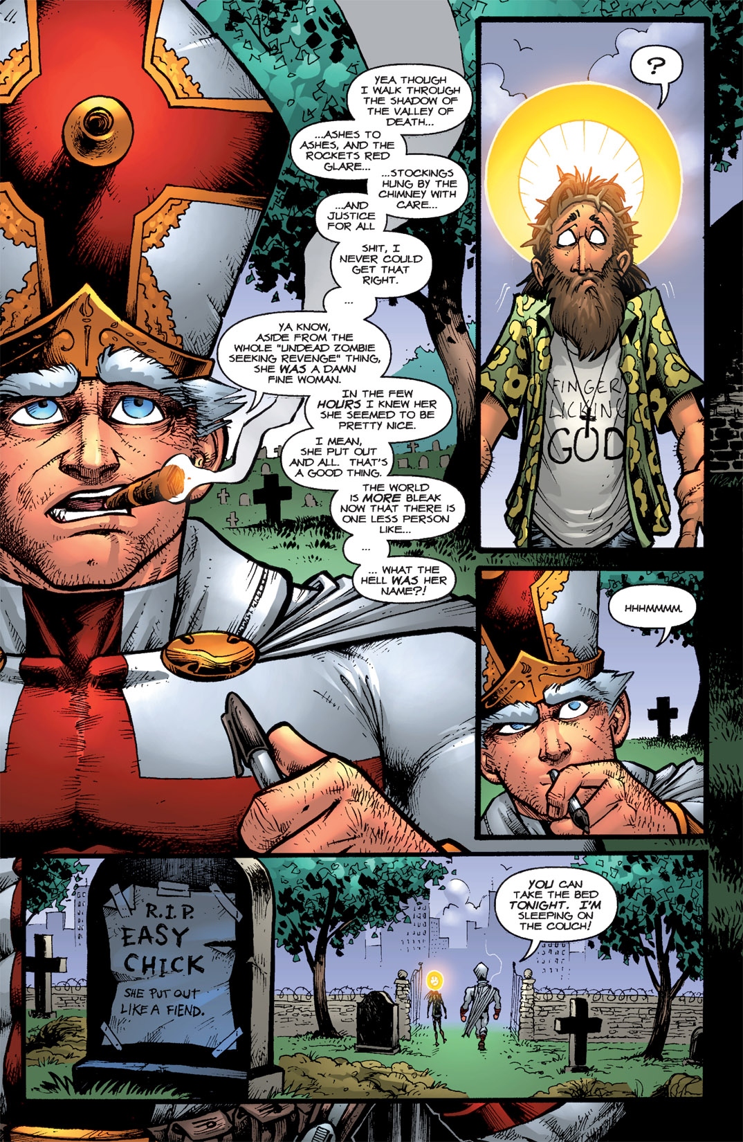 Read online Battle Pope comic - Issue #5