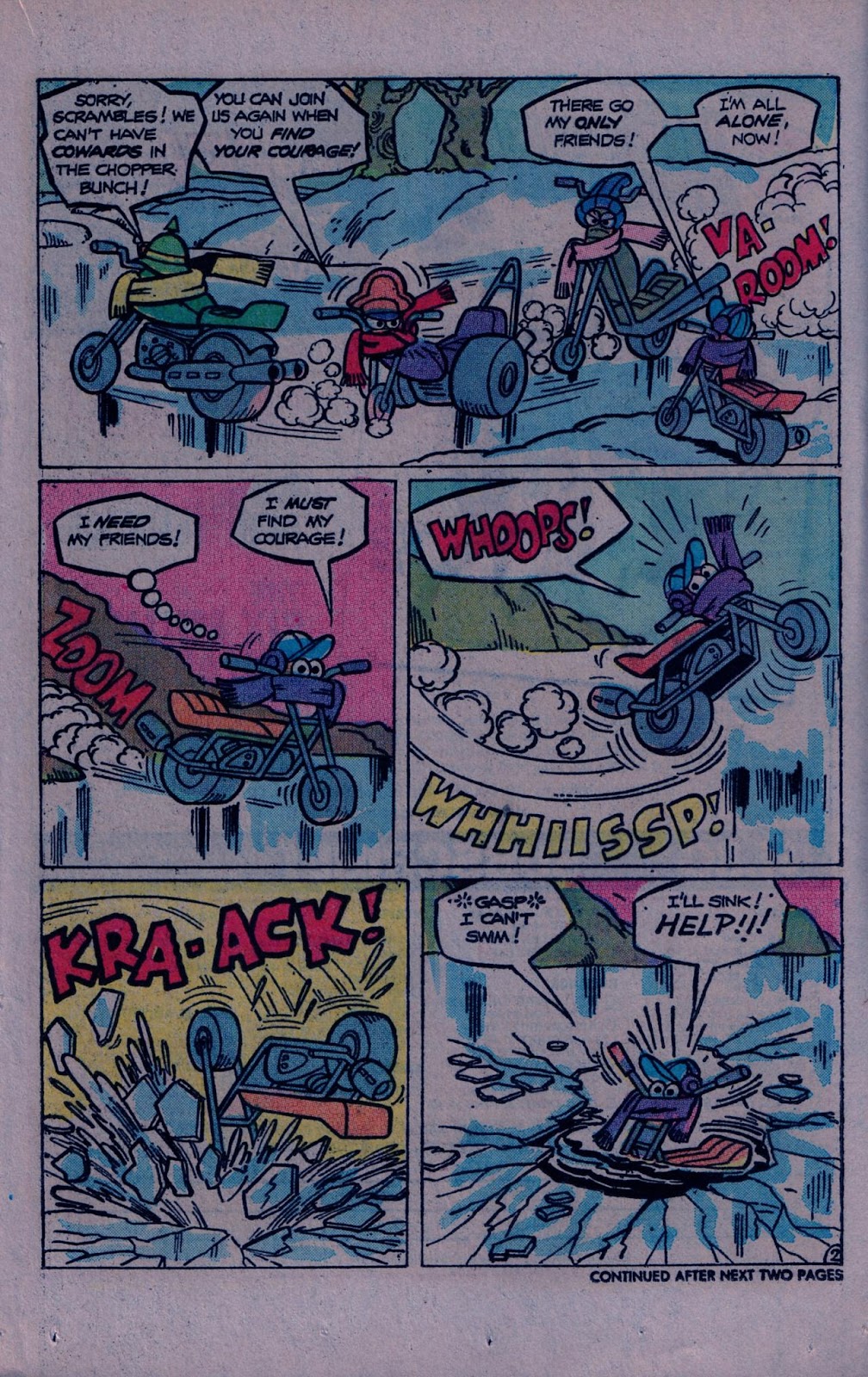 Read online Wheelie and the Chopper Bunch comic - Issue #7