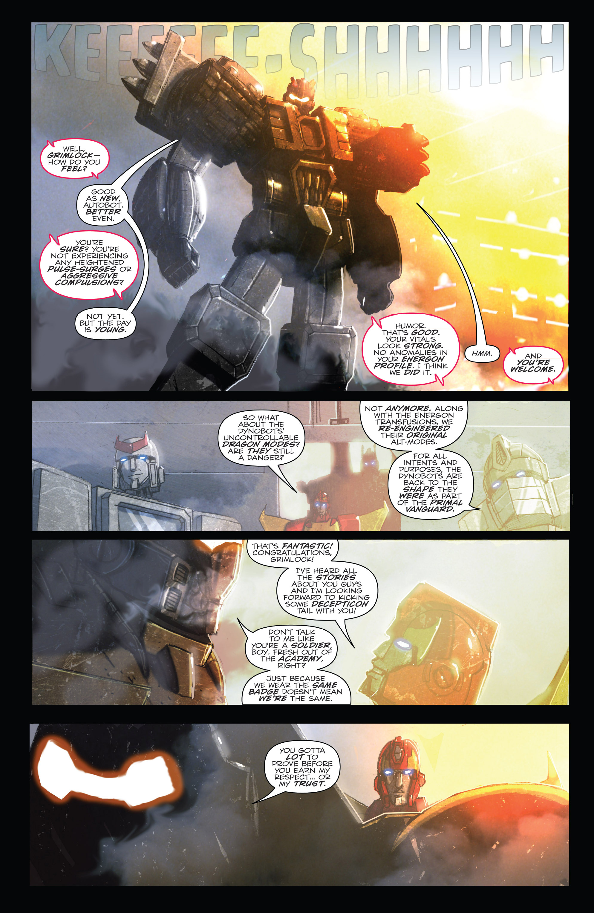 Read online The Transformers: Primacy comic - Issue #1