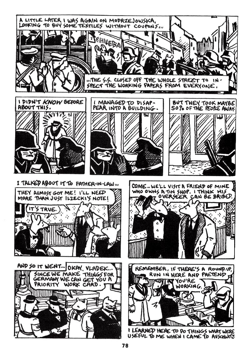 Read online Maus: A Survivor's Tale comic - Issue # TPB 1